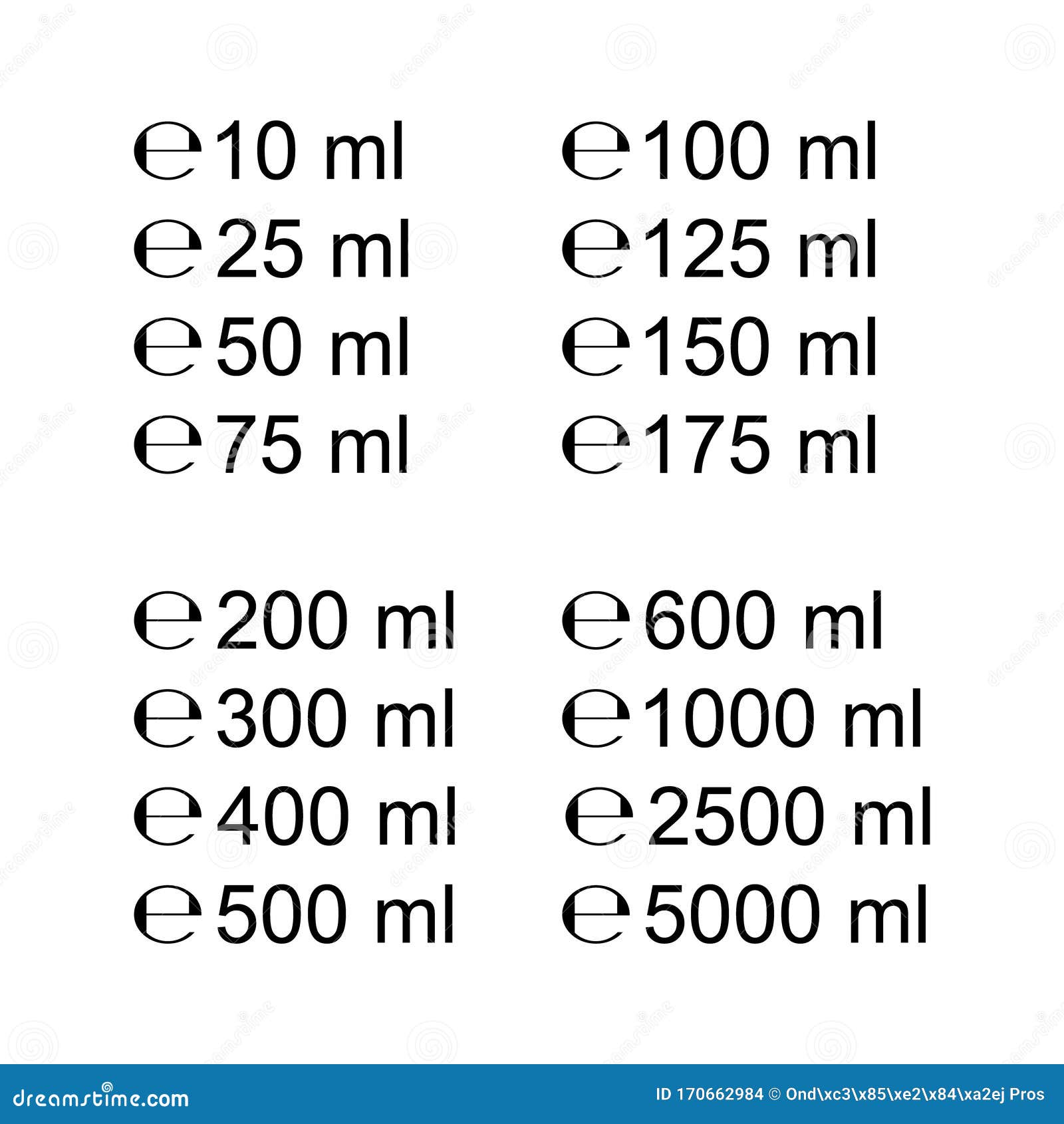 Estimated Sign Isolated on White Background. Label Mark Vector ...