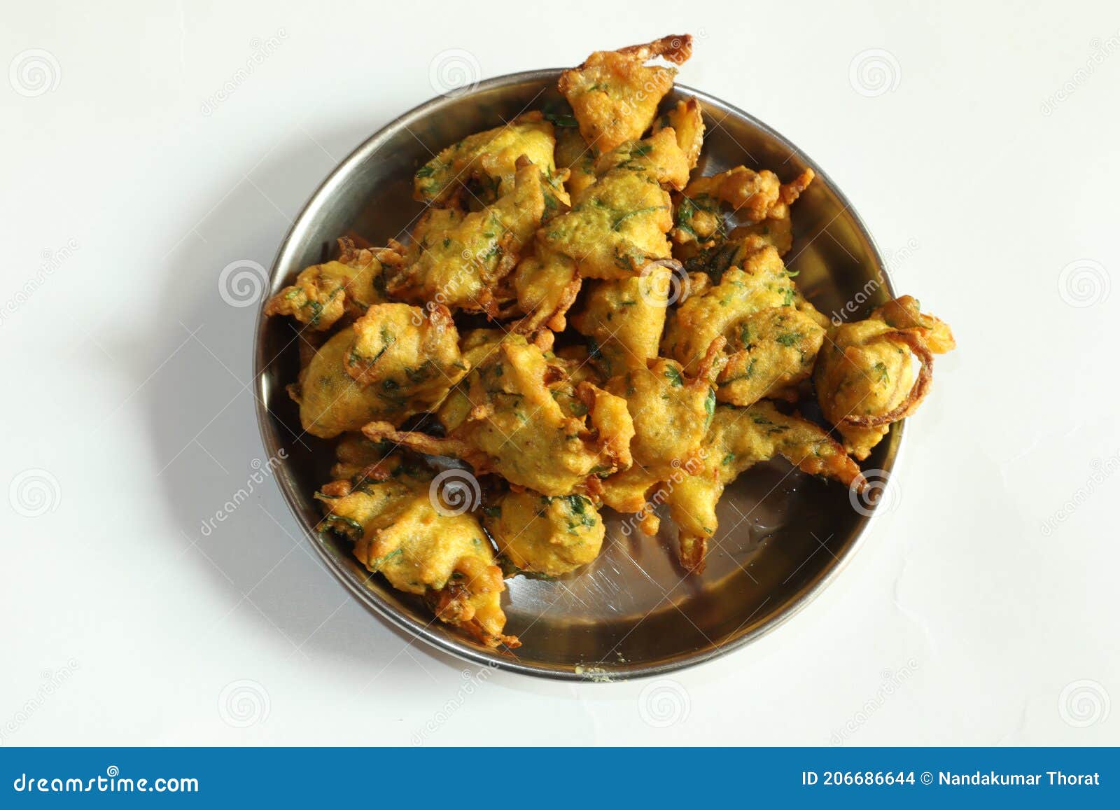 Estos Son El Pakode De La Placa Foto de archivo - Imagen de producto ...