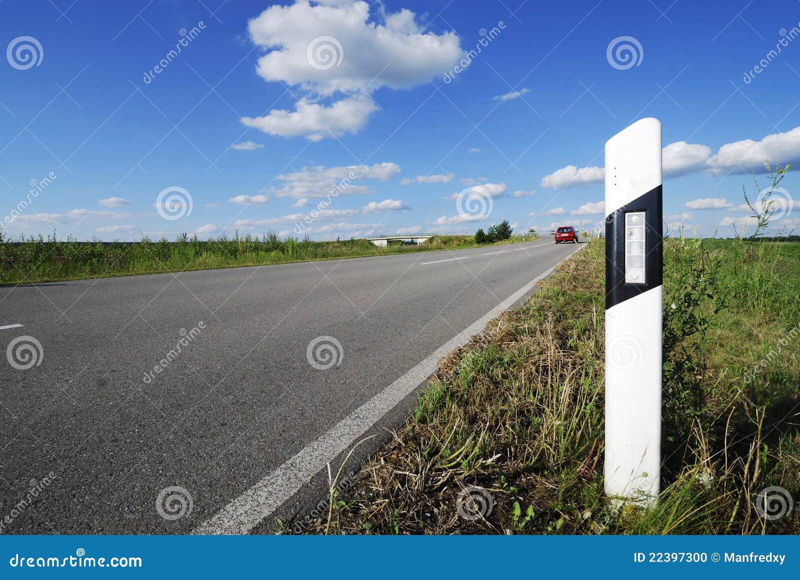 Estrada secundária foto de stock. Imagem de branco, limite - 22397300