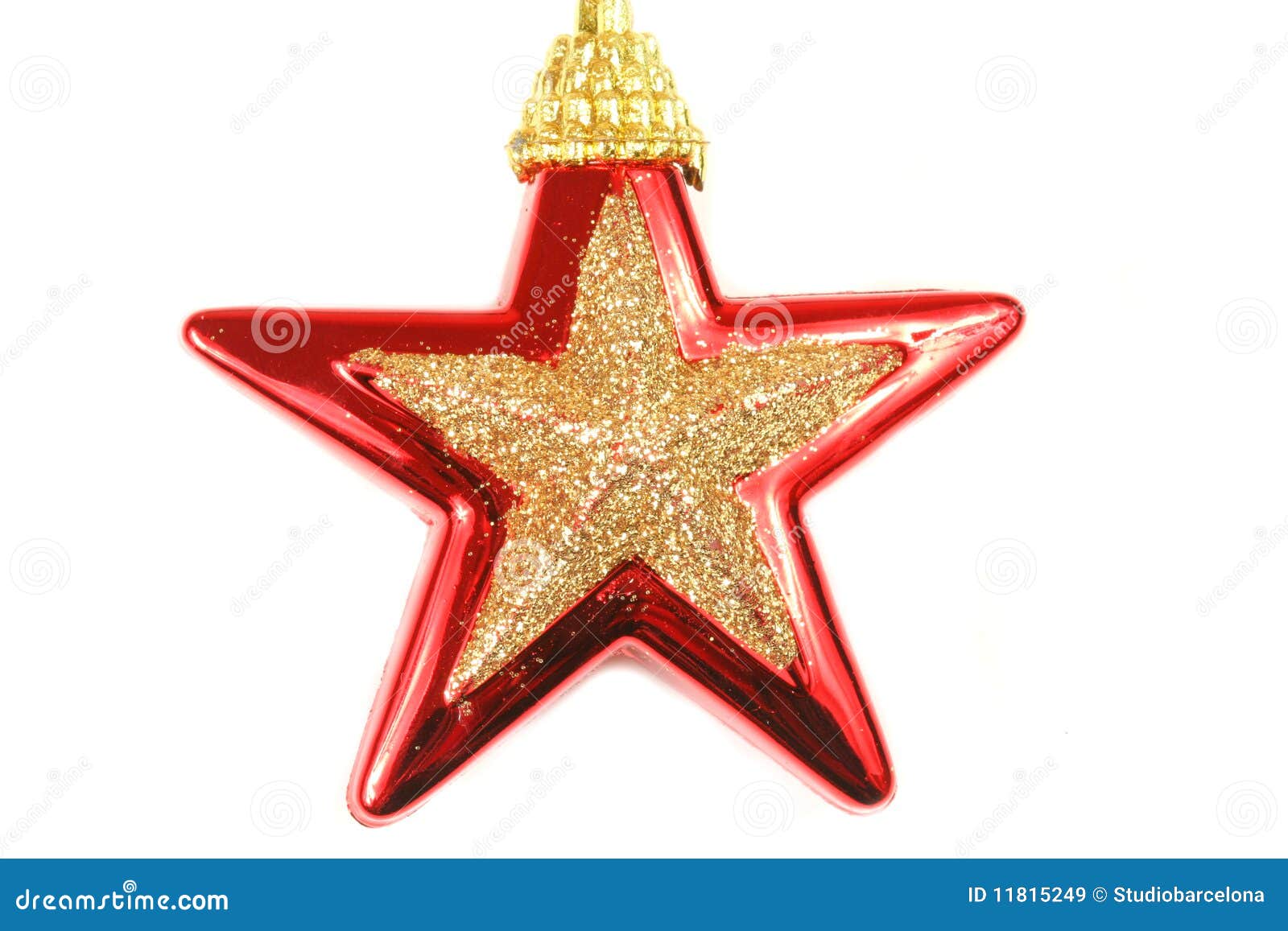 Estrela do Natal imagem de stock. Imagem de brilho, inverno - 11815249