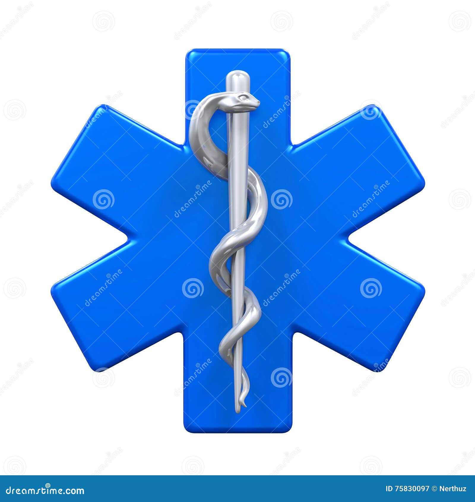 Estrela do símbolo da vida ilustração stock. Ilustração de fundo - 75830097