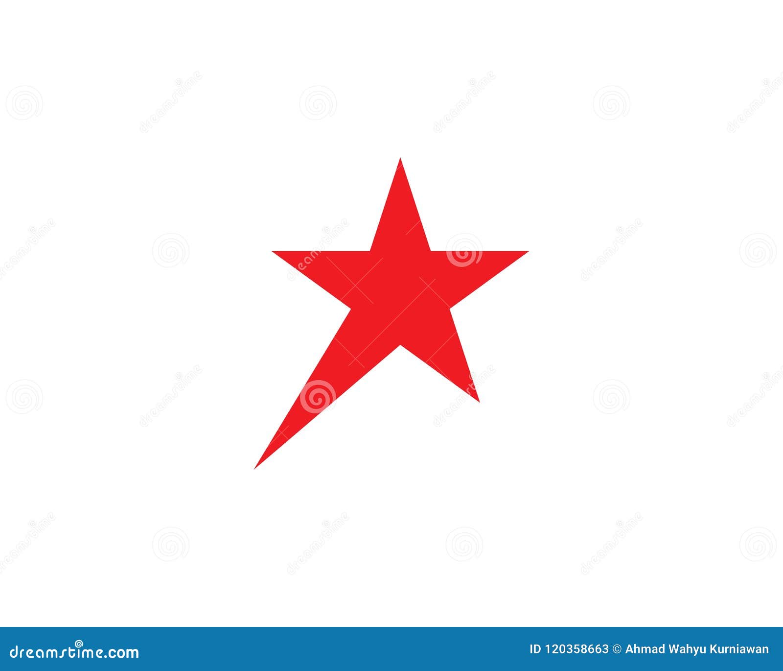 Estrela Logo Template ilustração do vetor. Ilustração de molde - 120358663