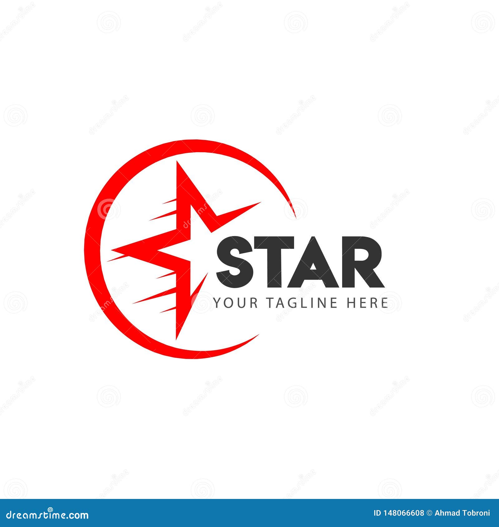 Estrela Logo Vetora Template Design Illustration Ilustração do Vetor ...
