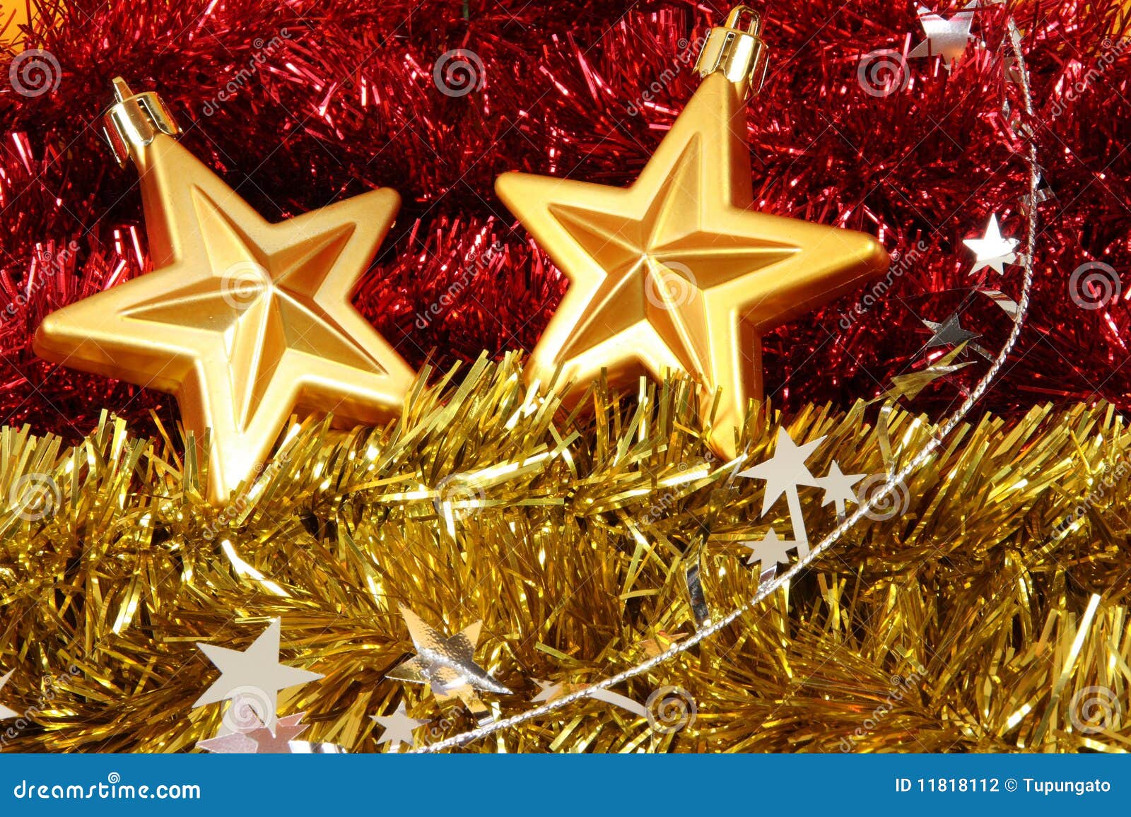 Estrelas do Natal foto de stock. Imagem de verde, vermelho - 11818112