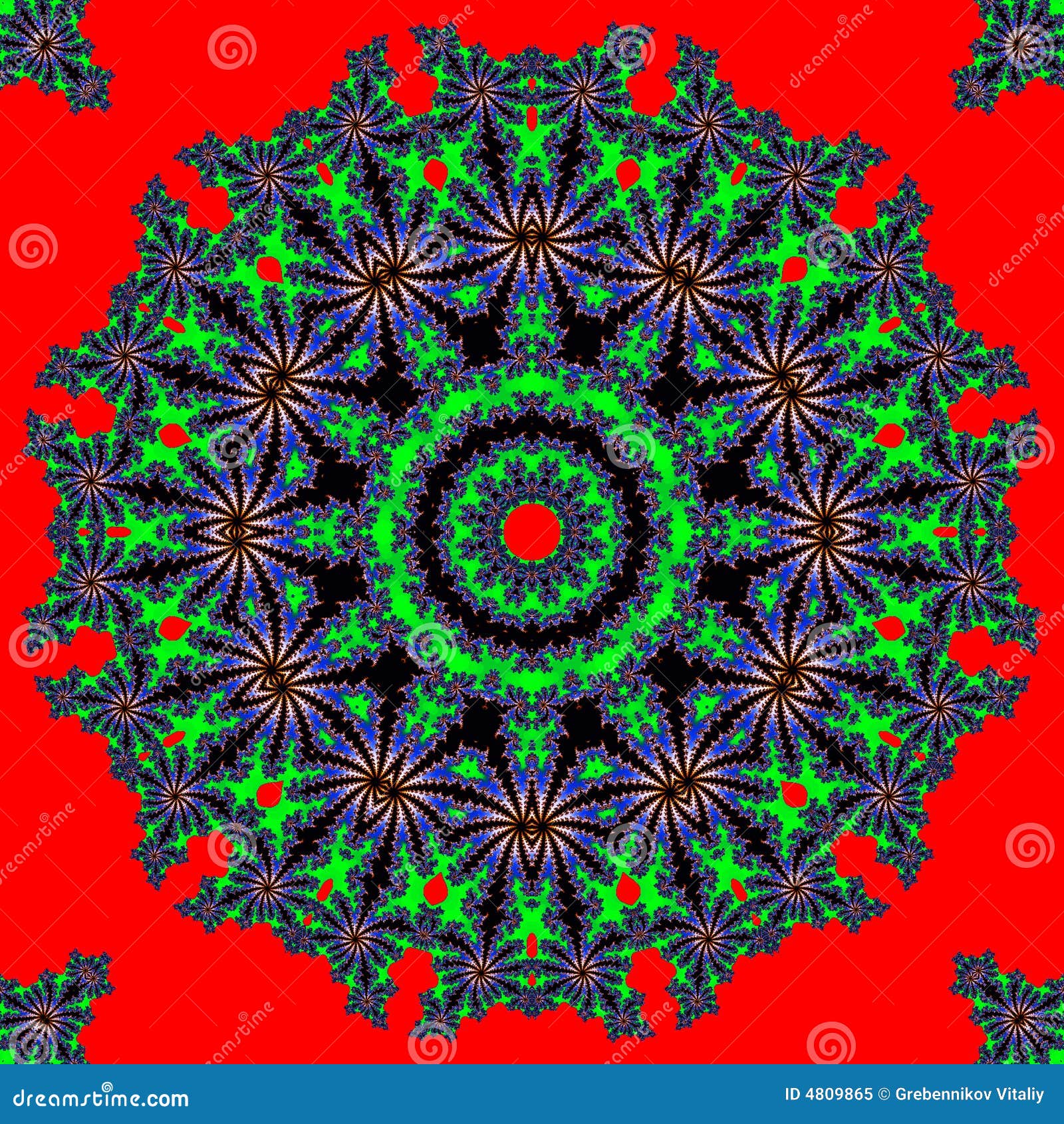 Estrella Abstracta Del Multifinal Con Los Modelos. Stock de ilustración ...