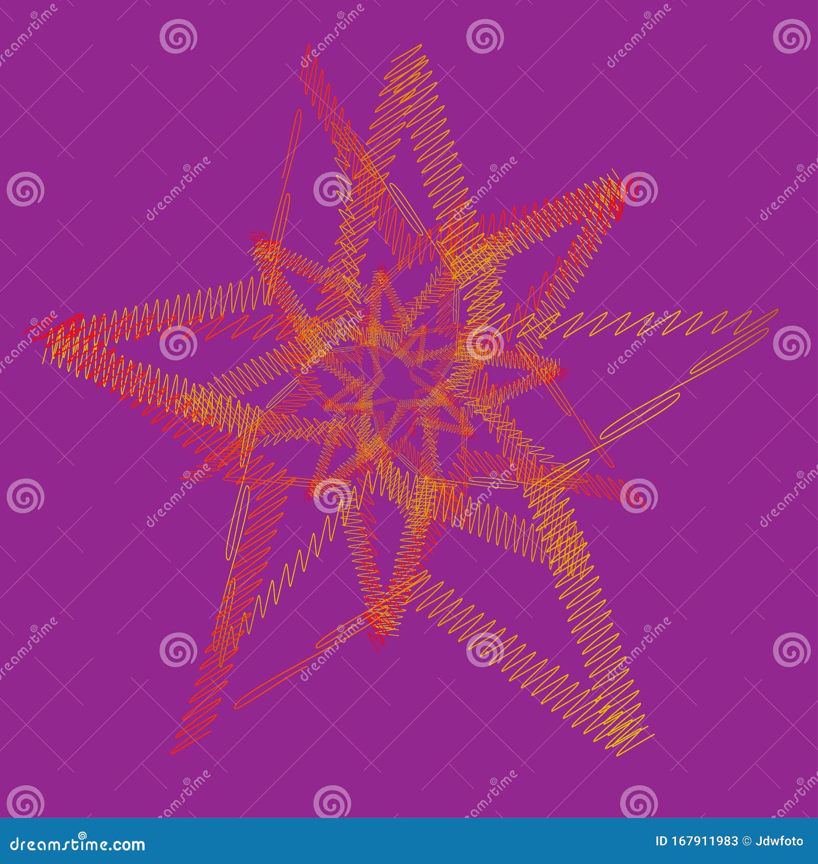 Estrella abstracta stock de ilustración. Ilustración de imagen - 167911983