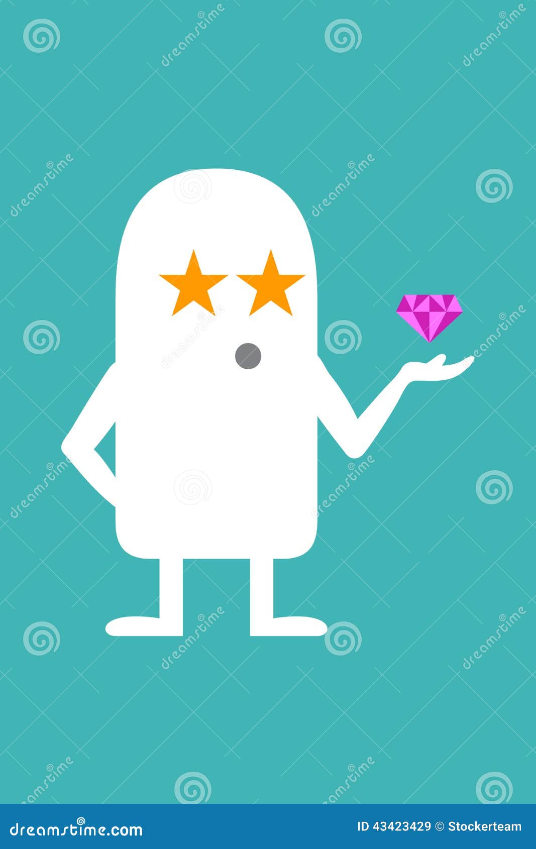 ESTRELLA Animada De La Personalidad Stock de ilustración - Ilustración ...