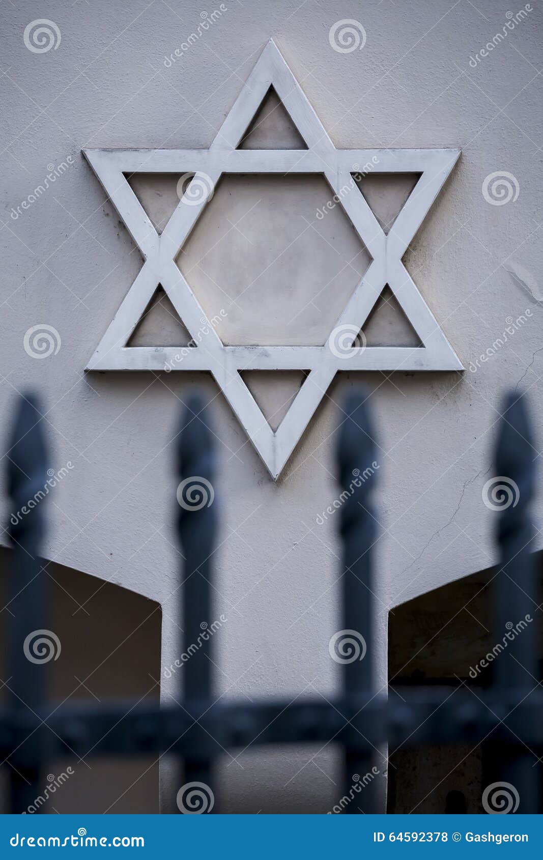 Estrella De David, Símbolo Del Judaísmo Foto de archivo - Imagen de ...