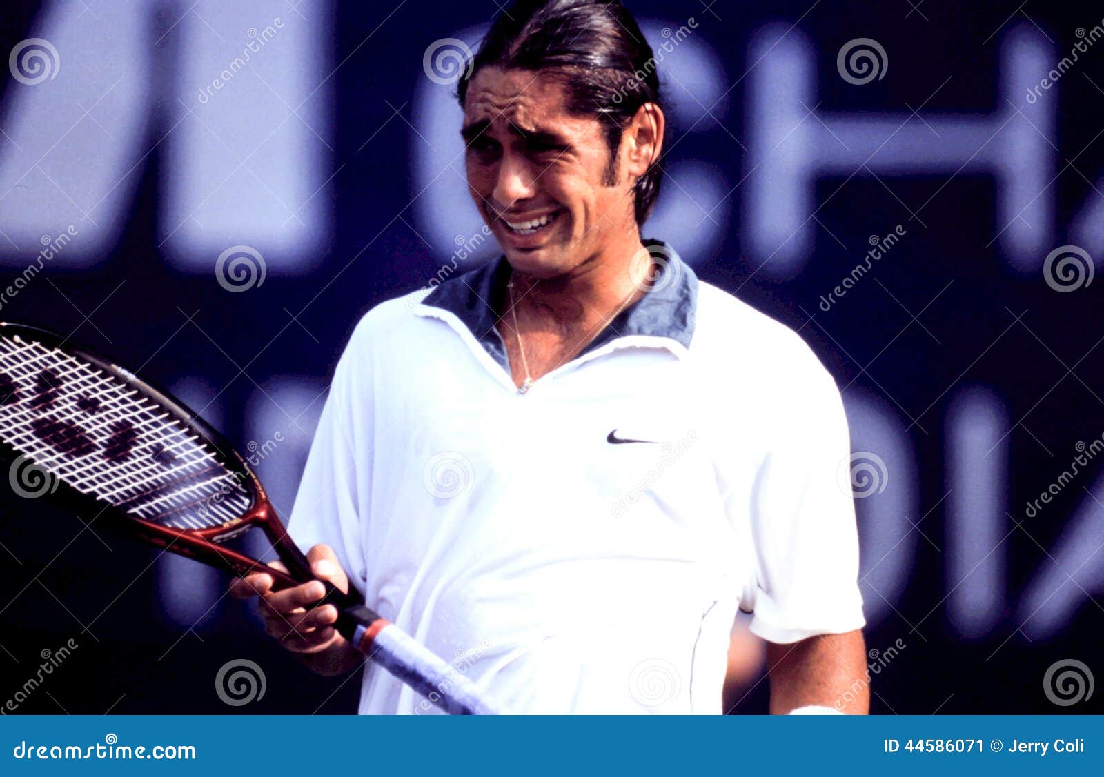 Estrella De Tenis Marcelo Rios Foto editorial - Imagen de nike ...