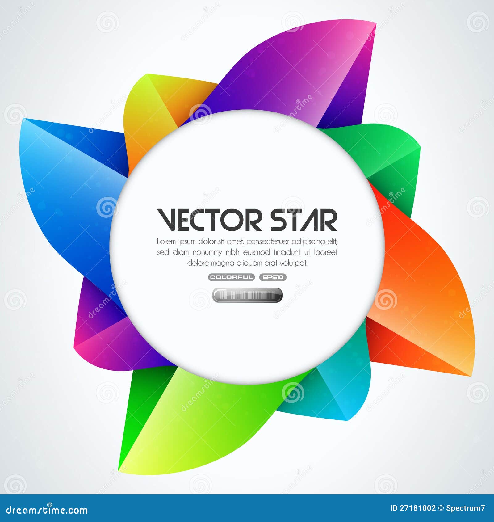 Estrella del vector stock de ilustración. Ilustración de decorativo ...