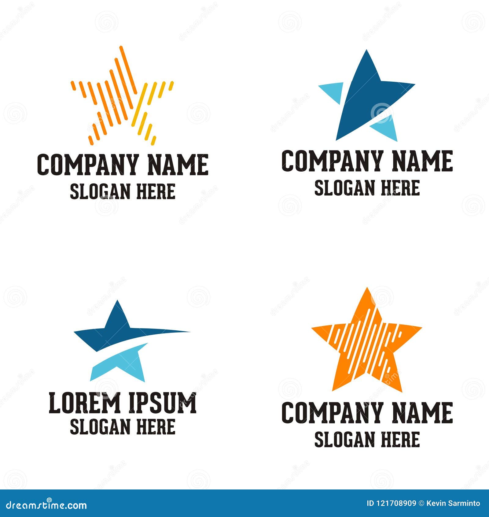 Estrella Logo Design ilustración del vector. Ilustración de elegante ...