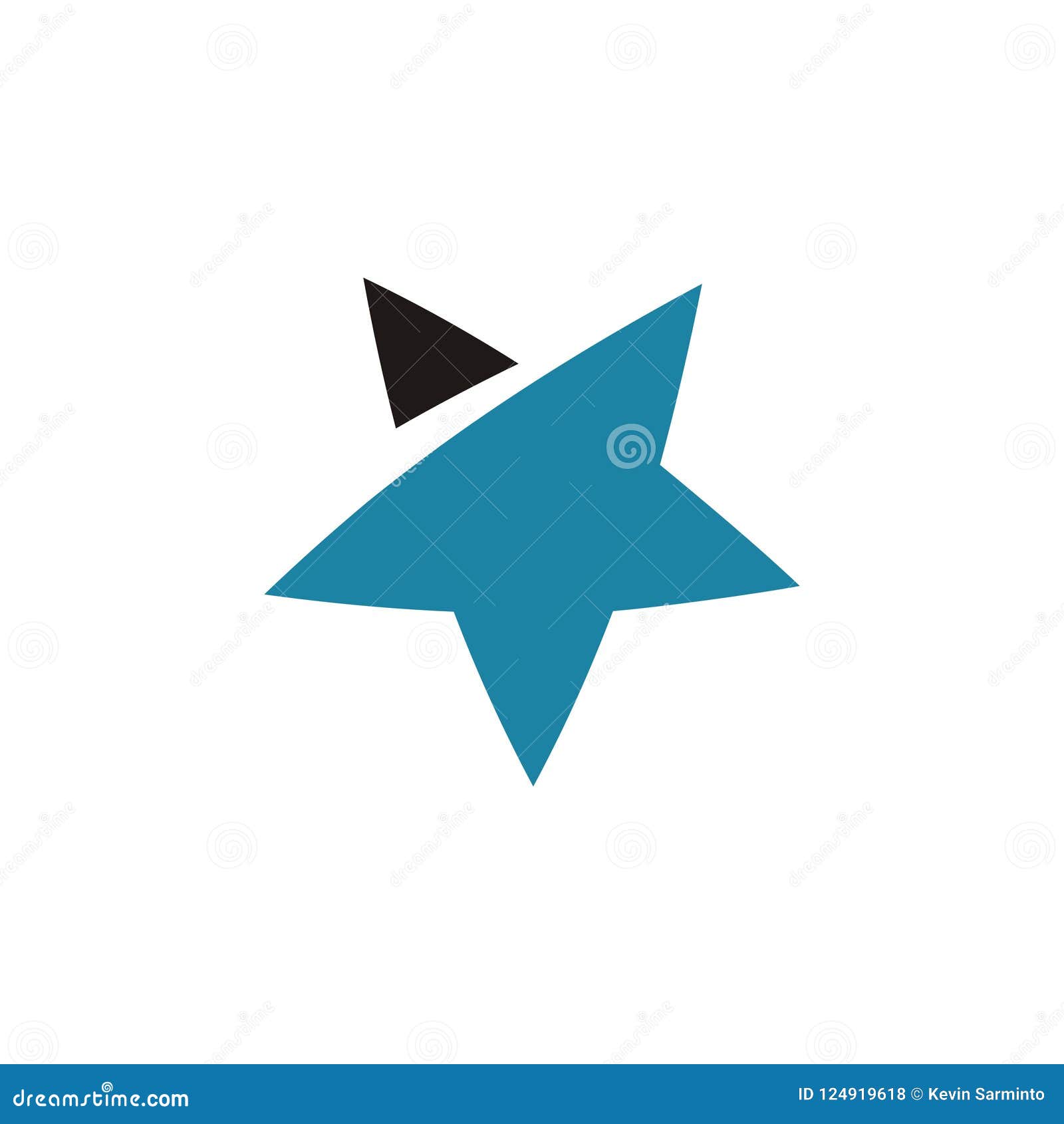 Estrella Logo Design ilustración del vector. Ilustración de identidad ...