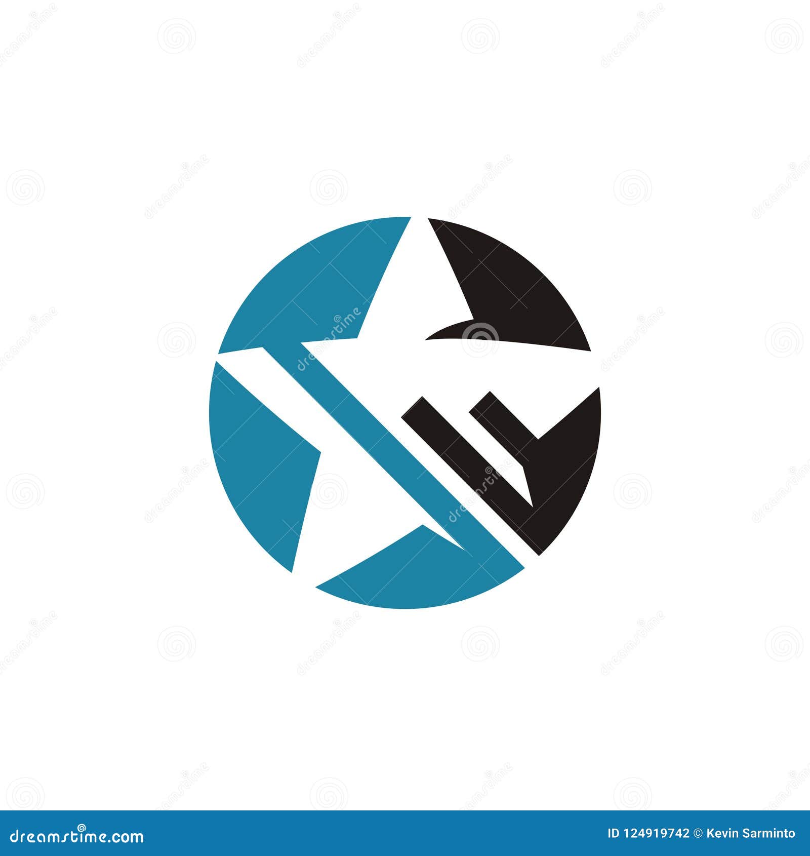 Estrella Logo Design ilustración del vector. Ilustración de icono ...