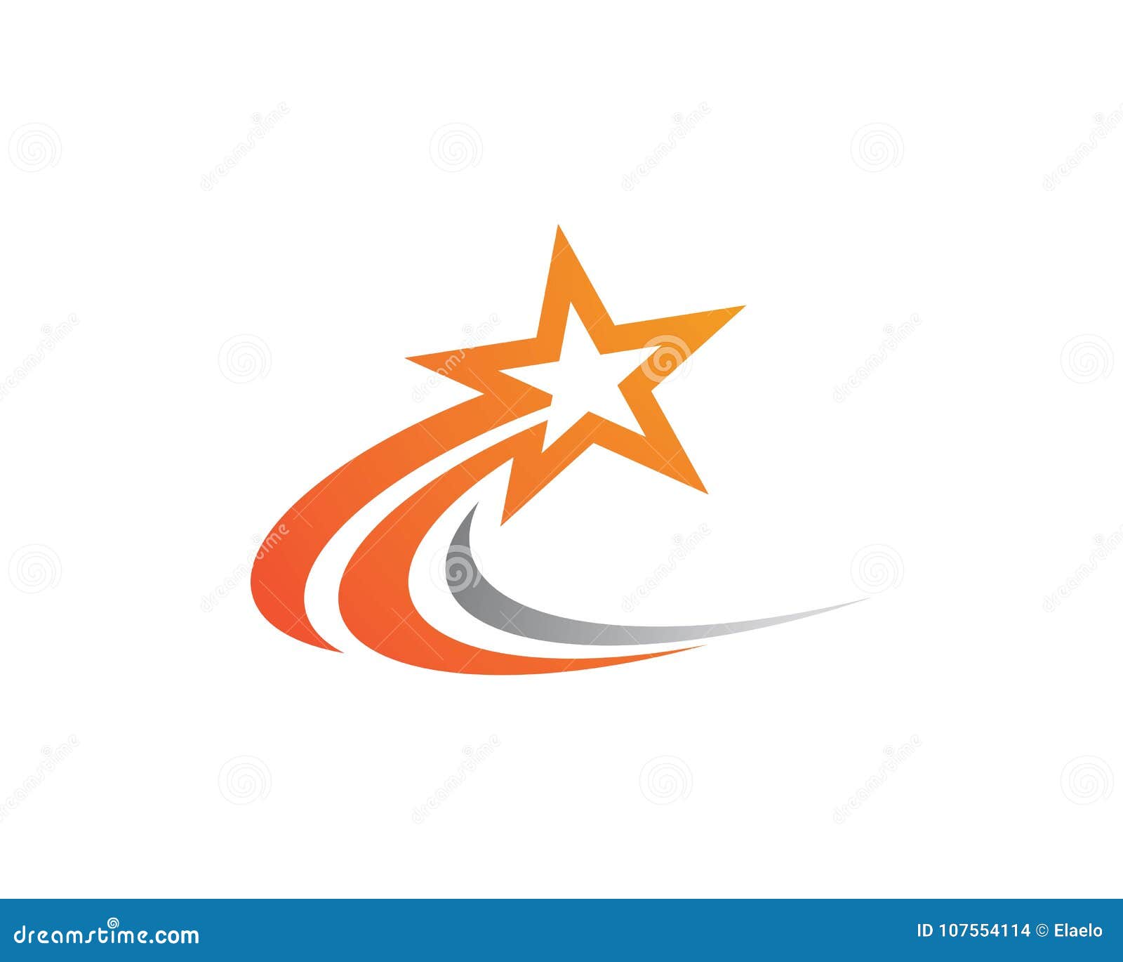 Estrella Logo Template ilustración del vector. Ilustración de elemento ...