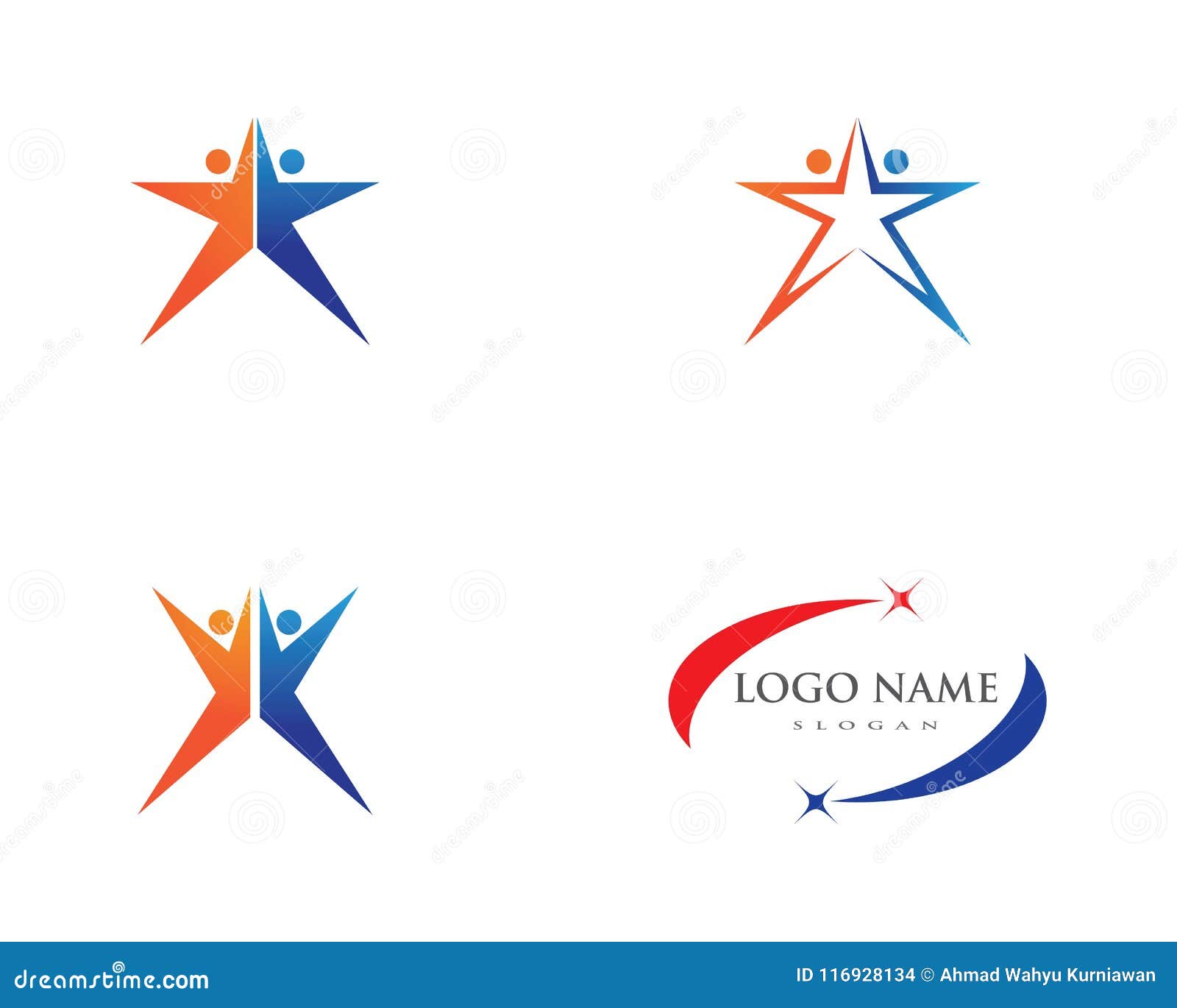 Estrella Logo Template ilustración del vector. Ilustración de concepto ...