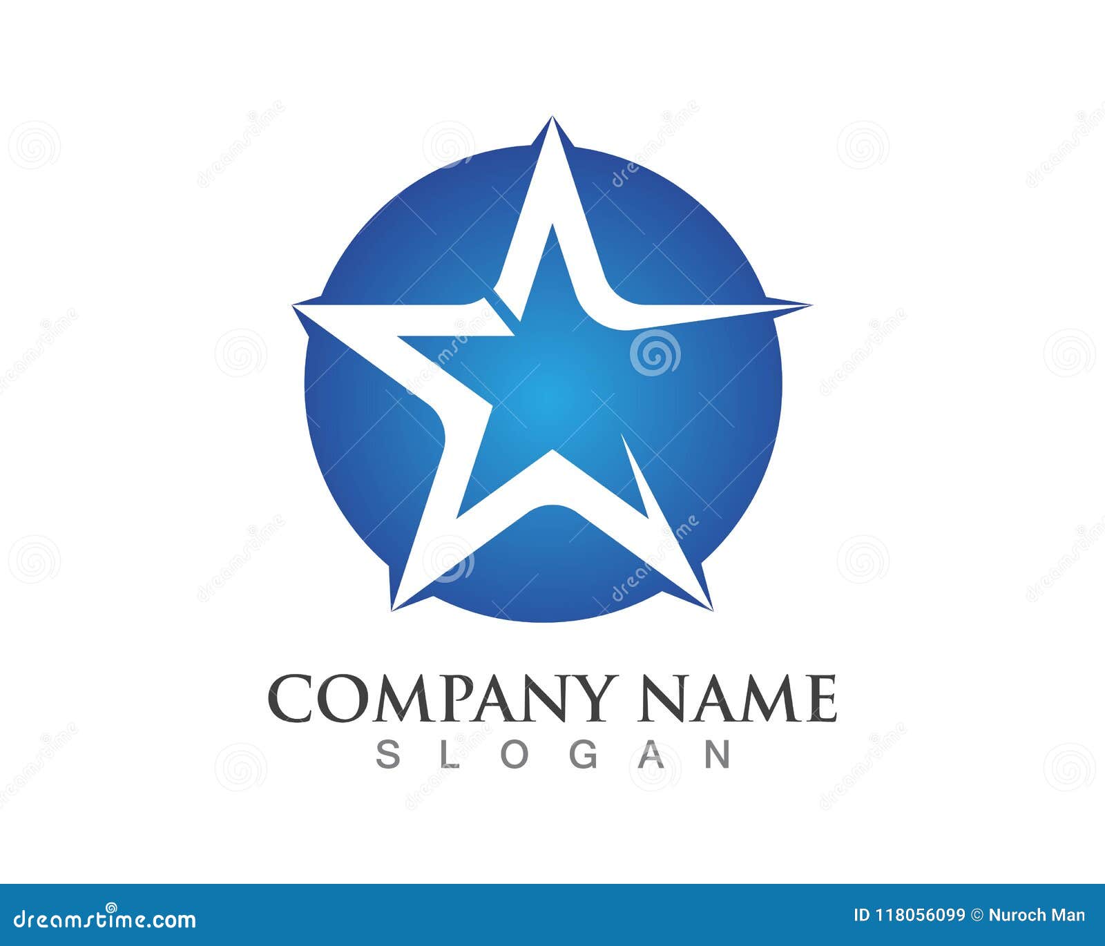 Estrella Logo Template ilustración del vector. Ilustración de marca ...