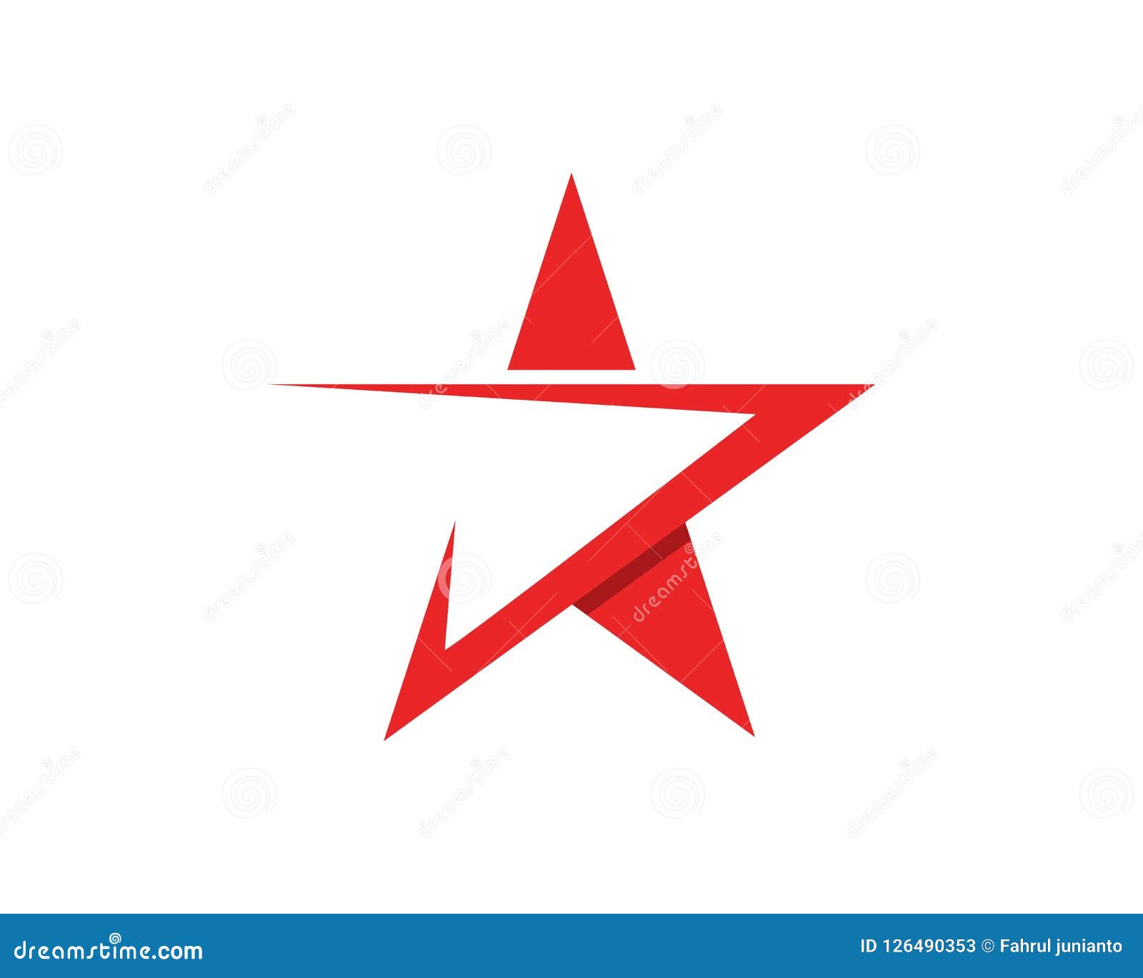 Estrella Logo Template ilustración del vector. Ilustración de forma ...