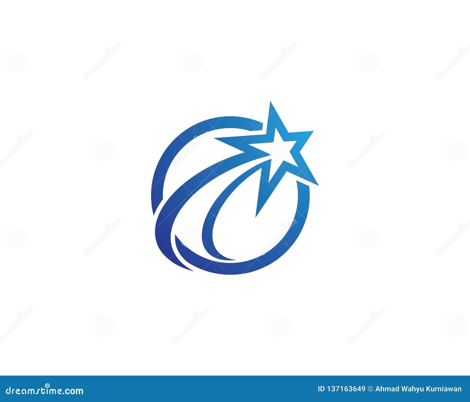 Estrella Logo Template ilustración del vector. Ilustración de velocidad ...