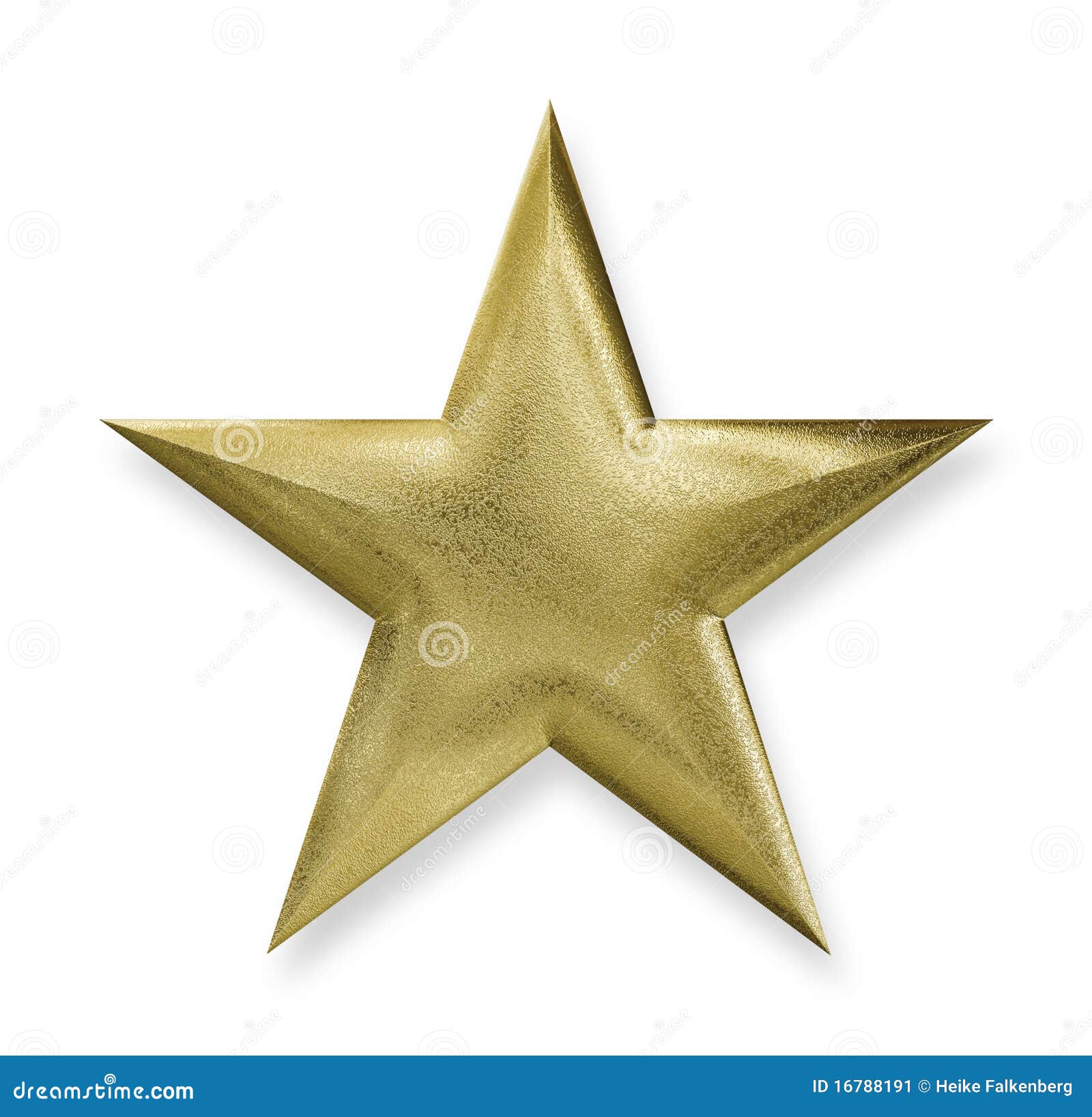 Estrella metálica del oro stock de ilustración. Ilustración de textura ...