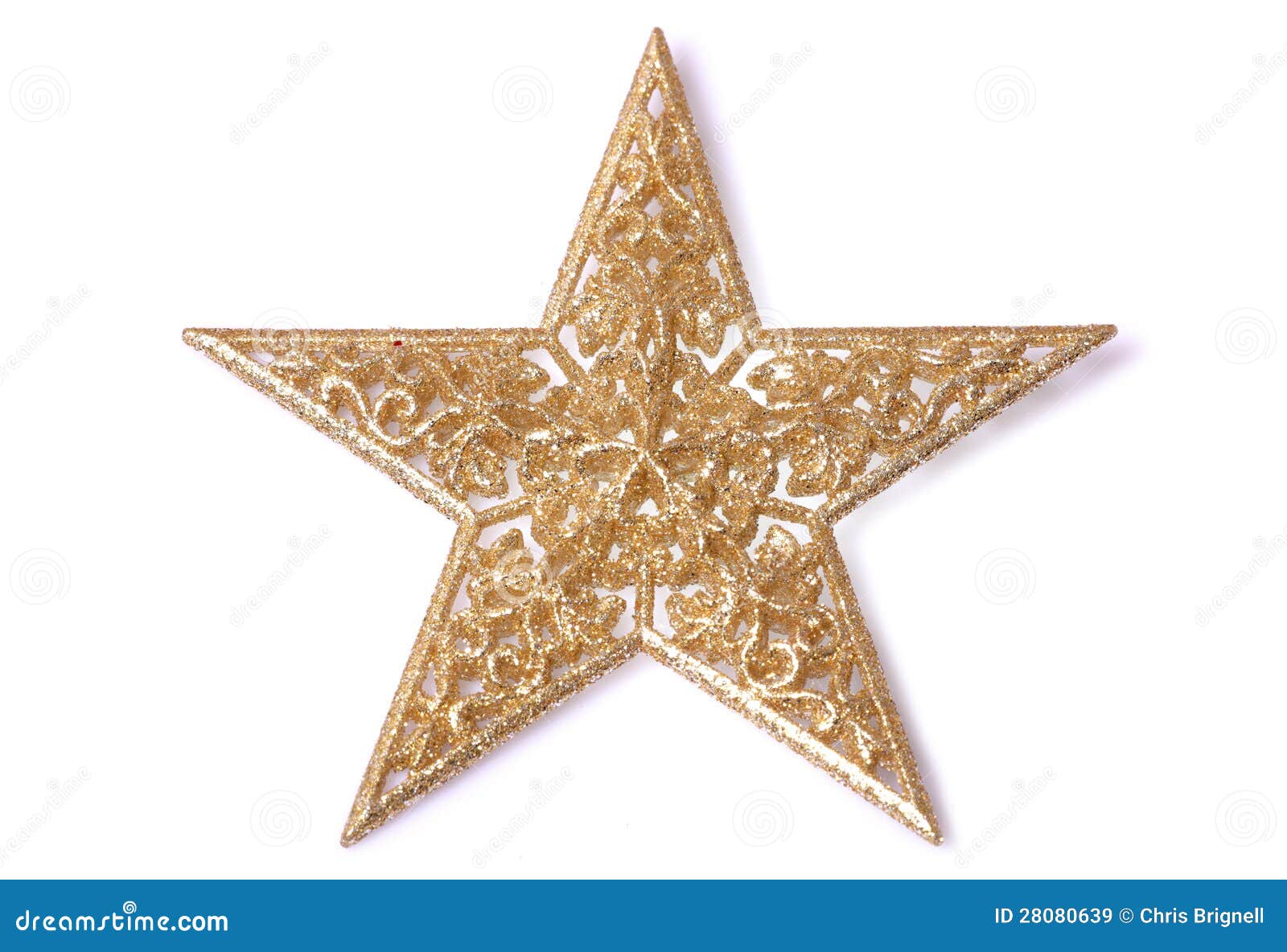 Estrella Reluciente Del Oro Imagen de archivo - Imagen de estrella ...