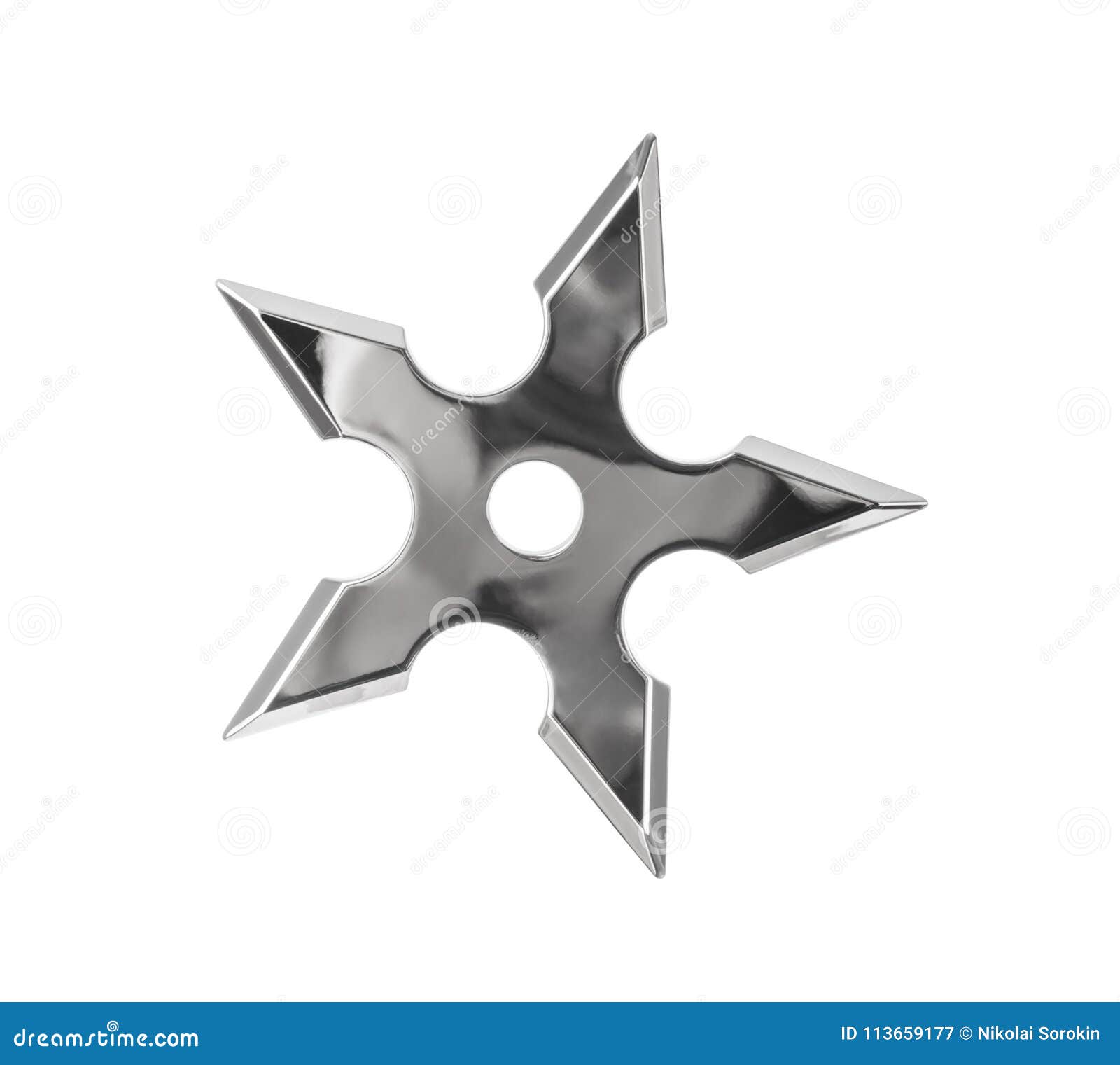 Estrella Shuriken de Ninja imagen de archivo. Imagen de metal - 113659177