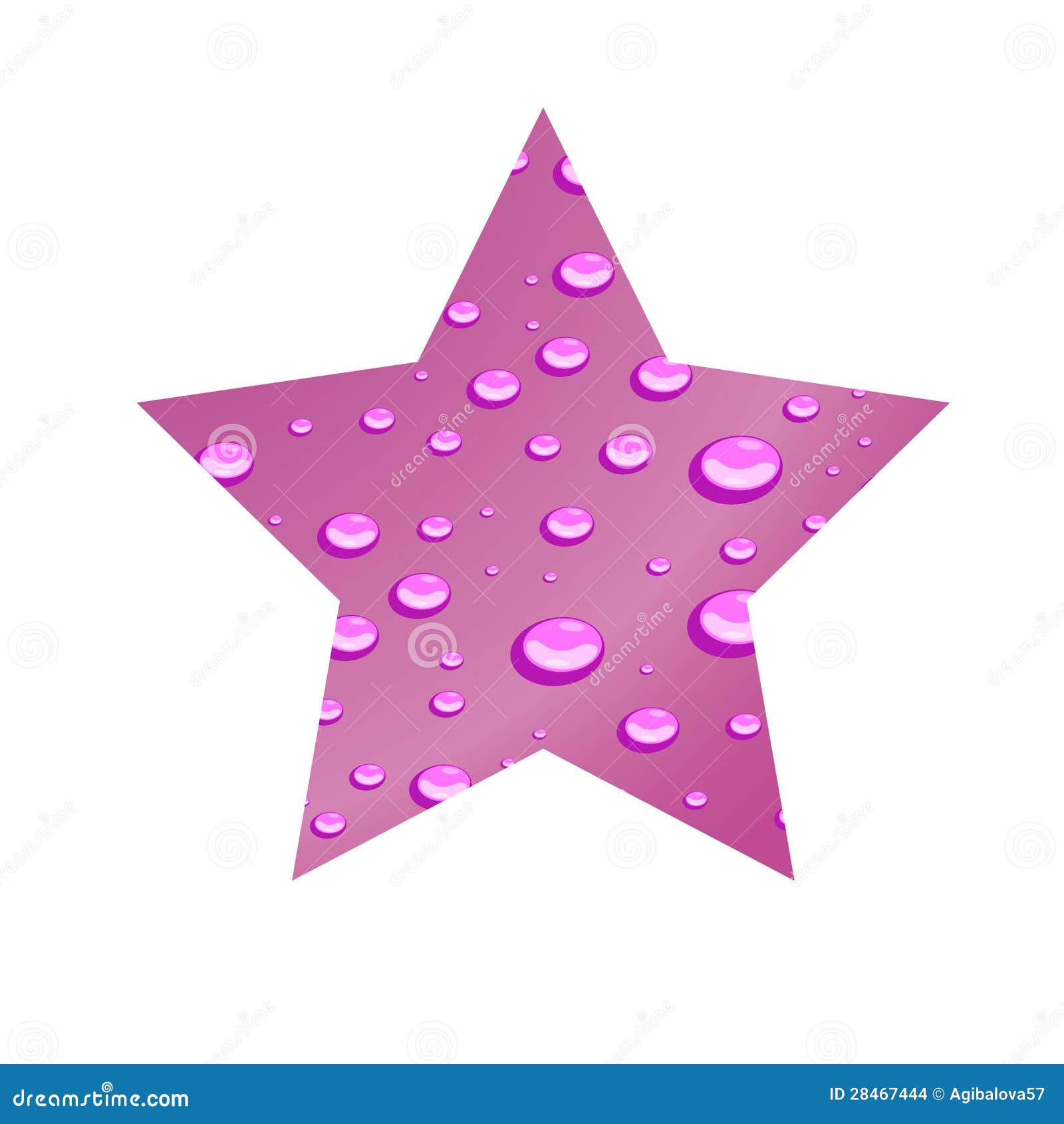 Estrella Violeta. Ejemplo Del Vector Stock de ilustración - Ilustración ...