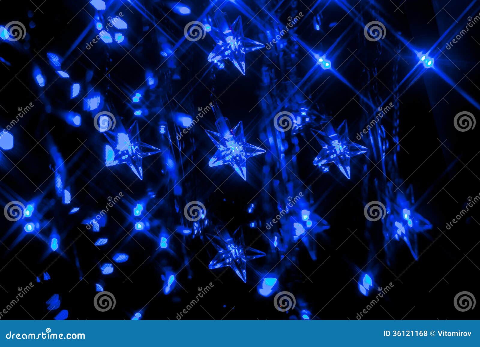 Estrellas azules foto de archivo. Imagen de negro, misterio - 36121168