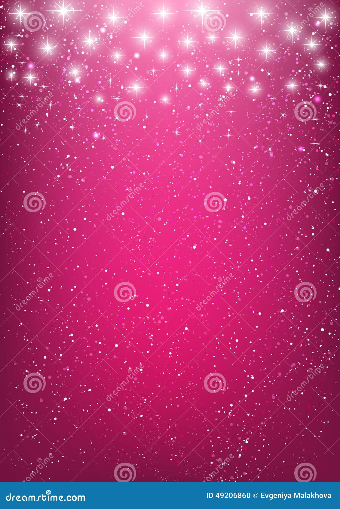 Estrellas Brillantes En Rosa Ilustración del Vector - Ilustración de ...