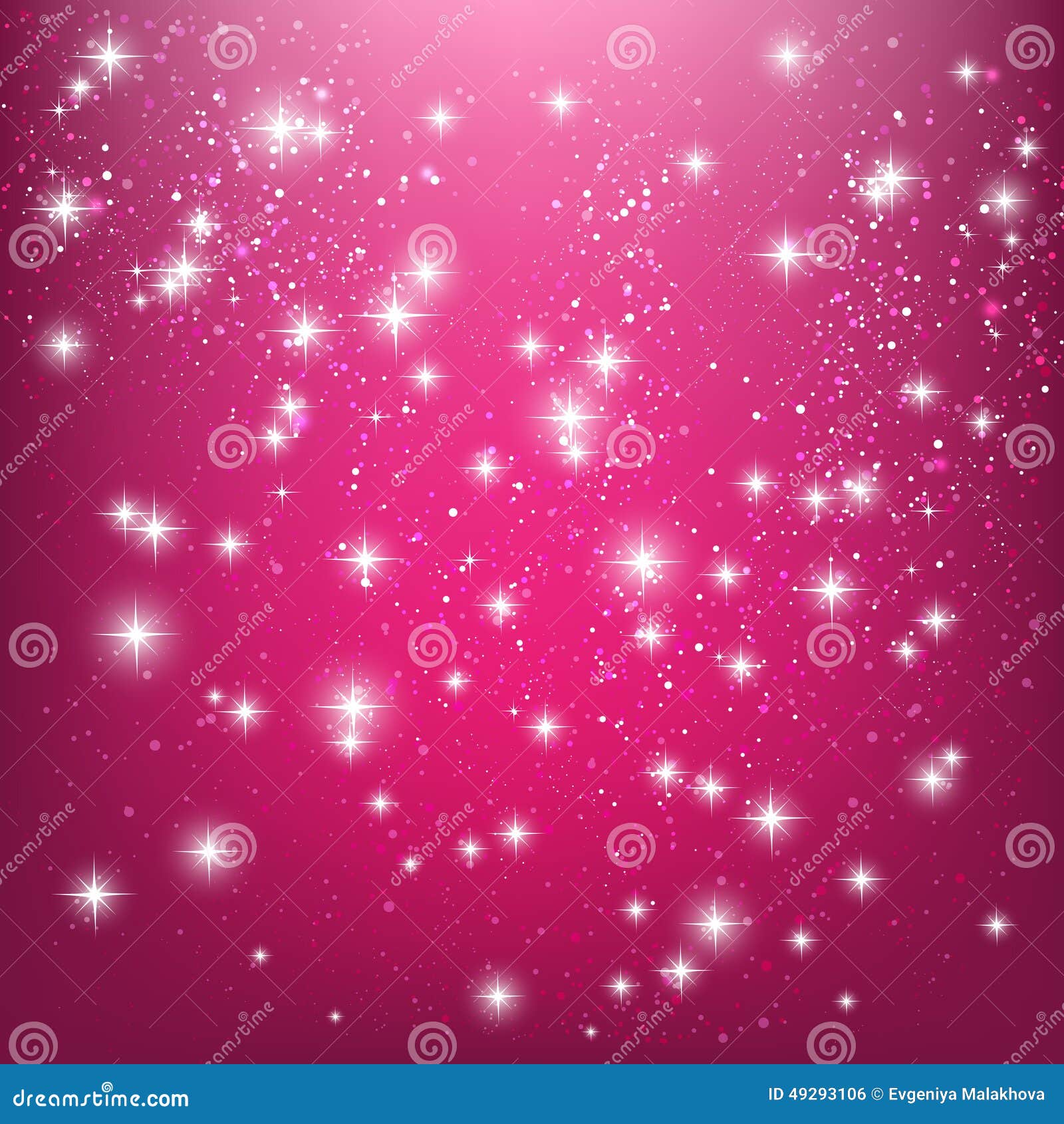 Estrellas Brillantes En Rosa Ilustración del Vector - Ilustración de ...