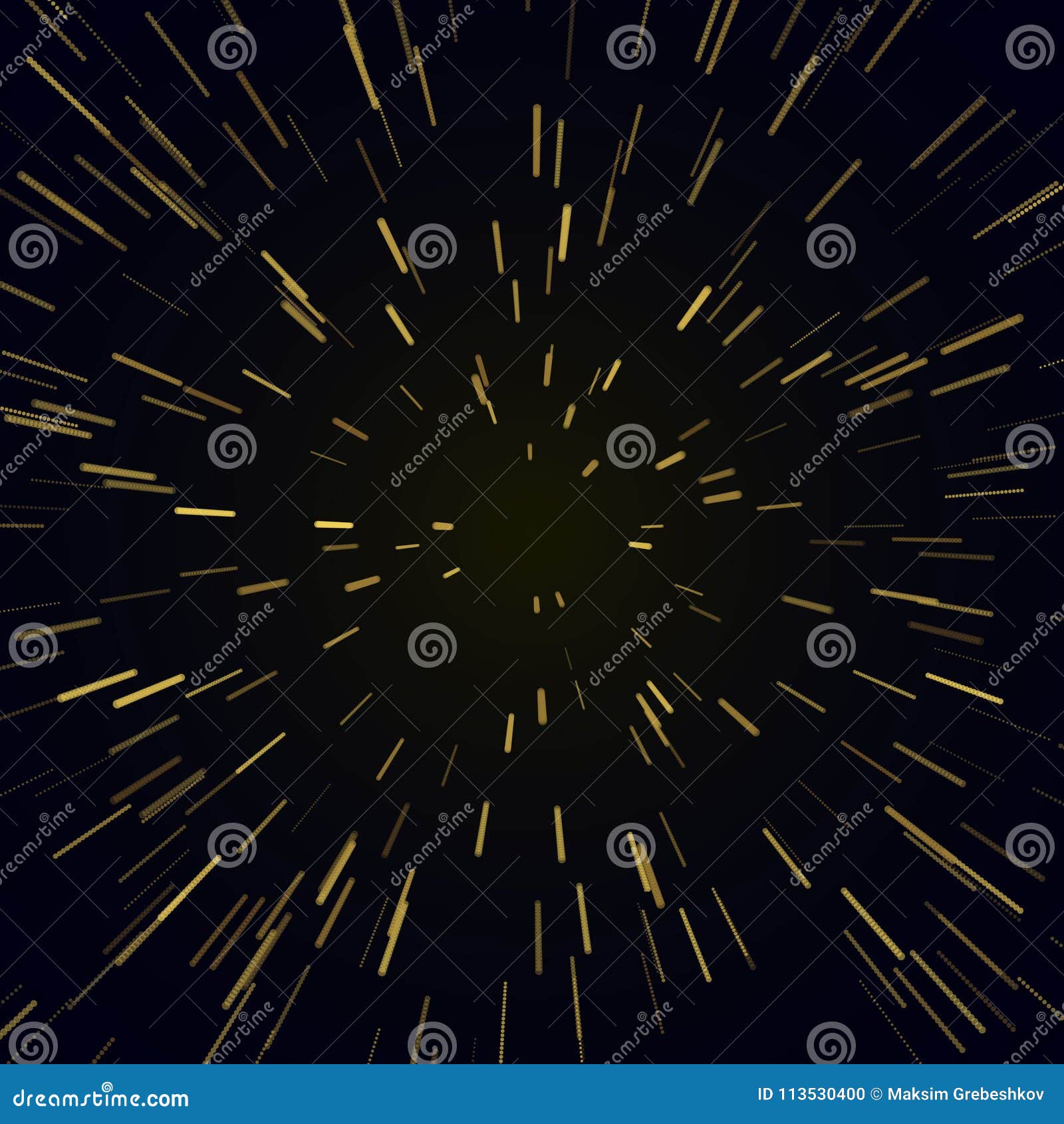 Estrellas De La Deformación Ilustración del Vector - Ilustración de ...