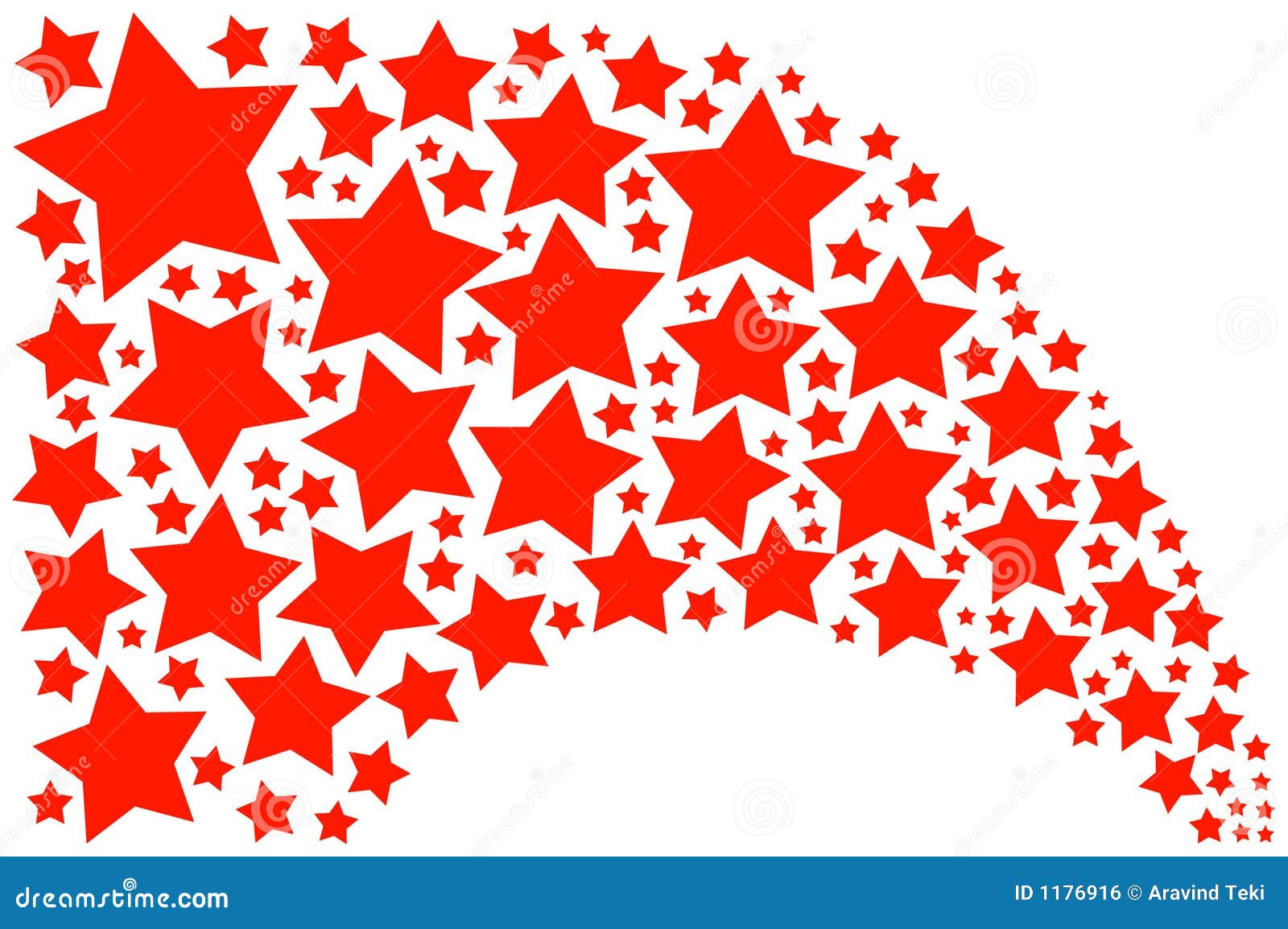 Estrellas rojas stock de ilustración. Ilustración de parpadeo - 1176916