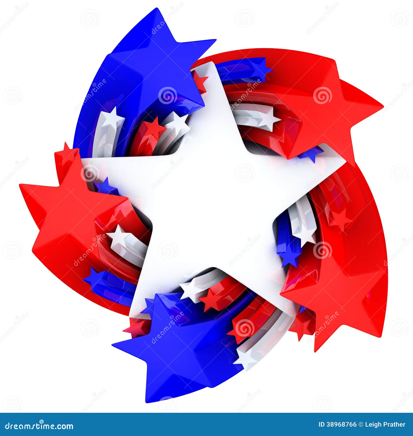 Estrellas Rojas, Blancas Y Azules Stock de ilustración - Ilustración de ...