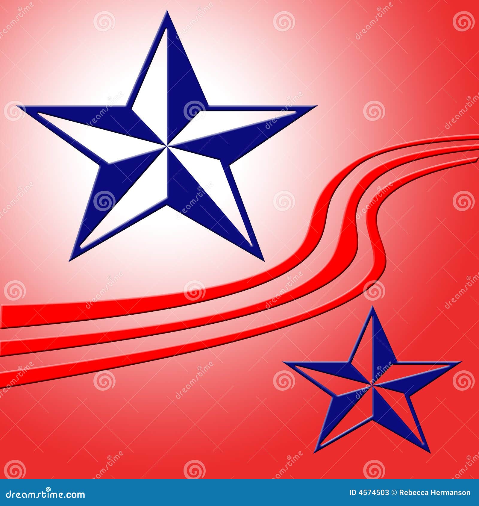 Estrellas Y Fondo De Las Rayas Stock de ilustración - Ilustración de ...