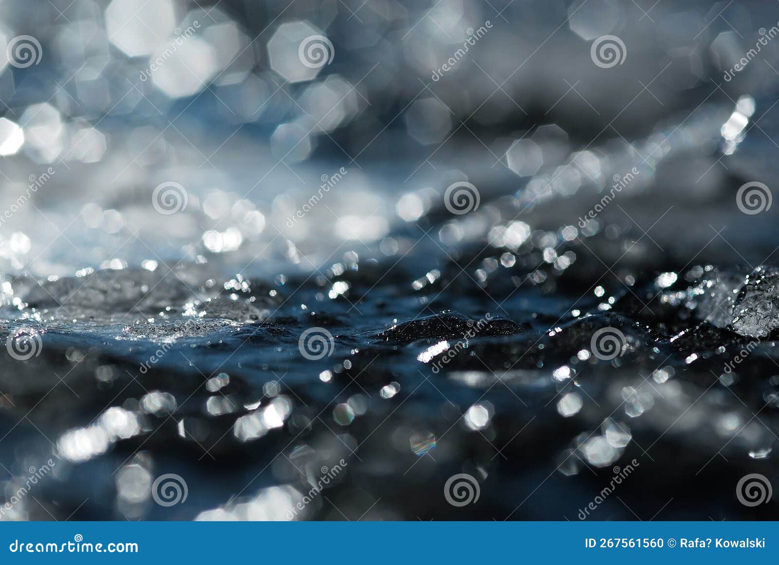 Estructura De Hielo En Teksture De Color Azul Foto de archivo - Imagen ...