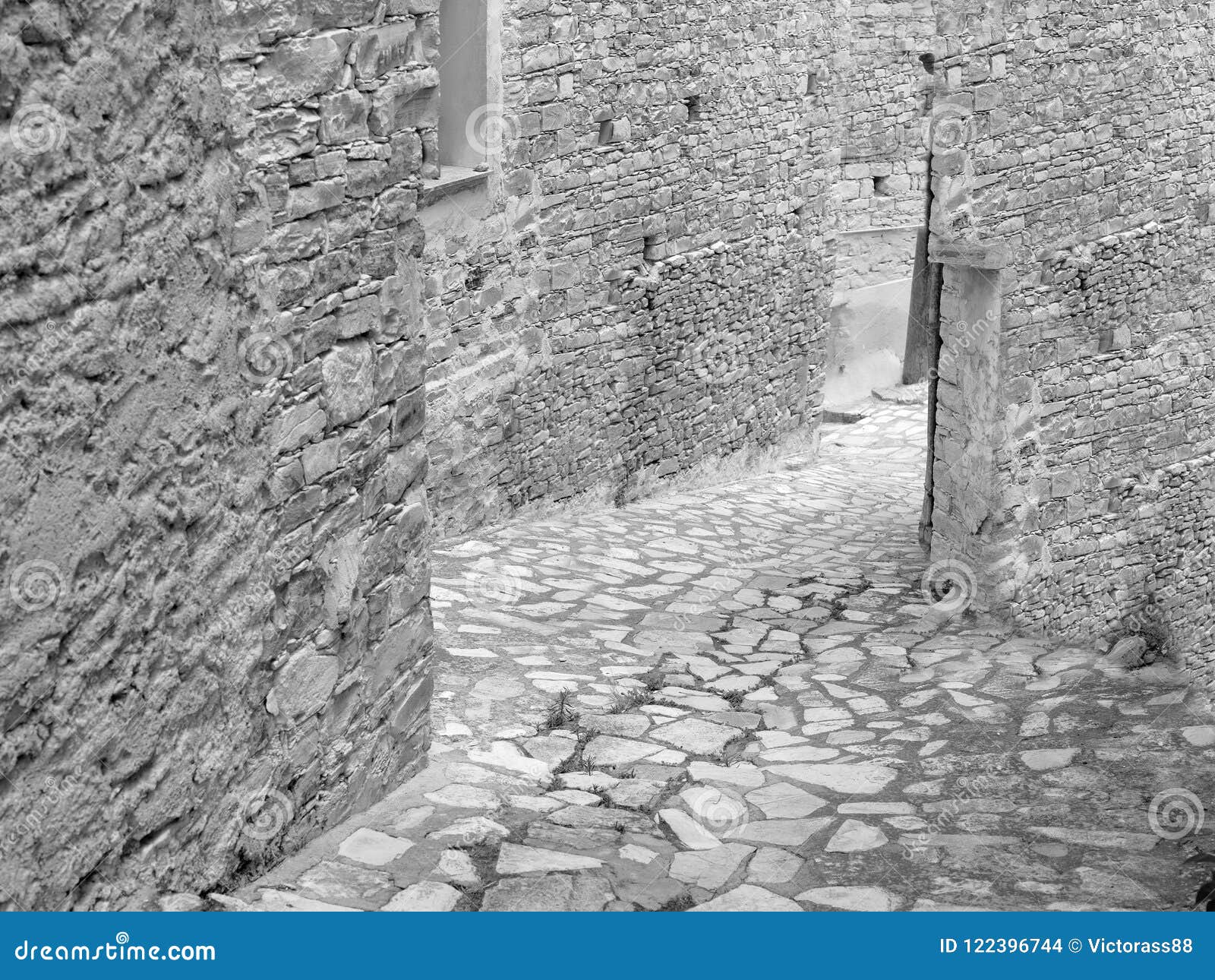 Estructura De La Calle De Piedras, Foto de archivo - Imagen de ...