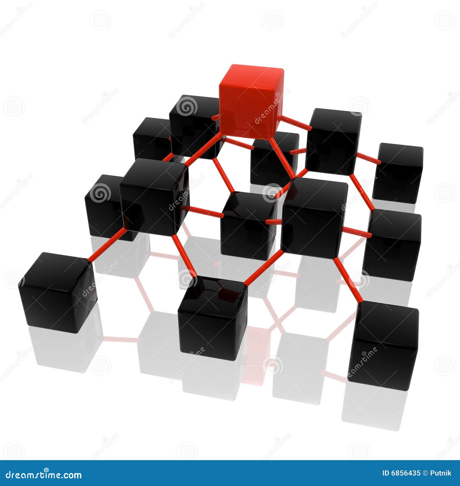 Estructura de red stock de ilustración. Ilustración de icono - 6856435