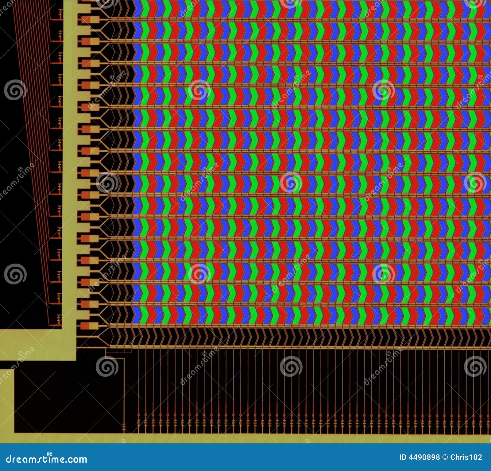 Estructura Del Panel Del LCD Foto de archivo - Imagen de panel, zoom ...