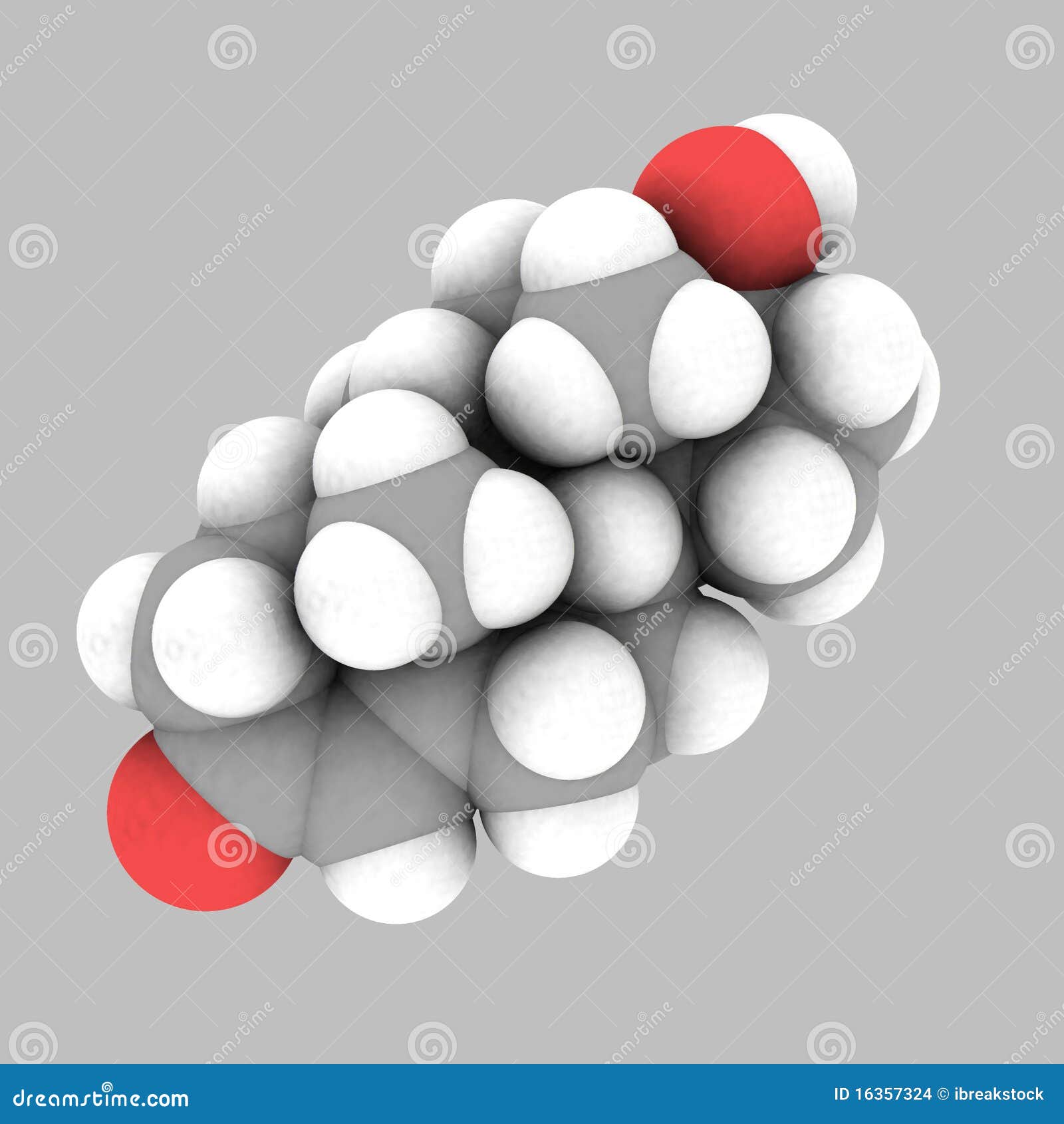 Estructura Molecular De La Testosterona Stock de ilustración ...
