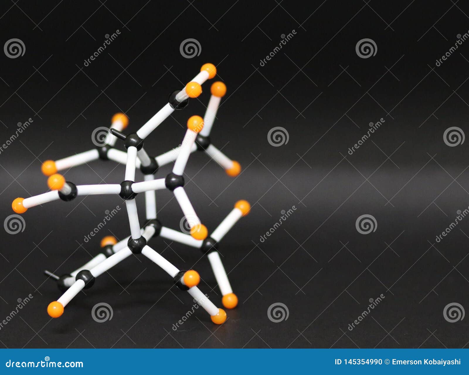 Estructura molecular foto de archivo. Imagen de ciencia - 145354990
