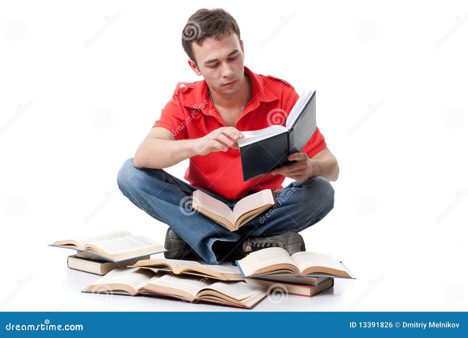 Estudiante listo foto de archivo. Imagen de adolescente - 13391826