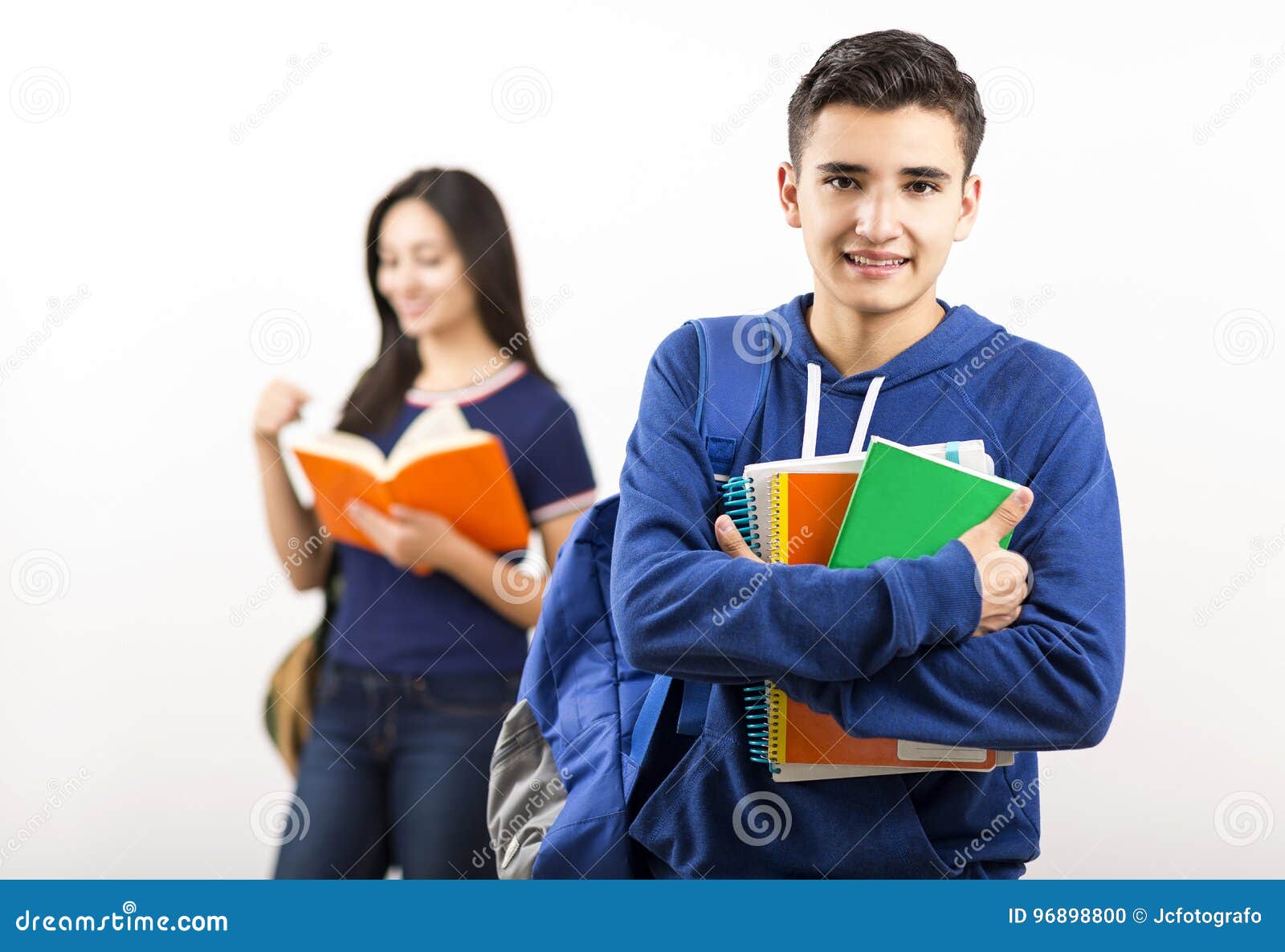 Estudiantes De La High School Secundaria Foto de archivo - Imagen de ...