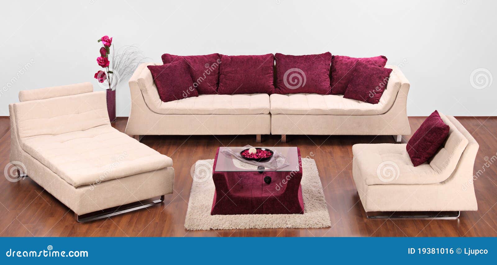 Estudio Tirado De Muebles Modernos Foto de archivo - Imagen de nuevo ...