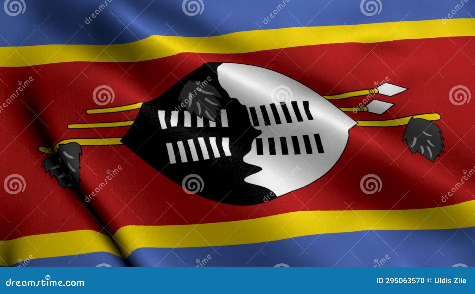 Eswatini Flag Brush Stroke, National Flag Royalty-Free Stock Photo ...