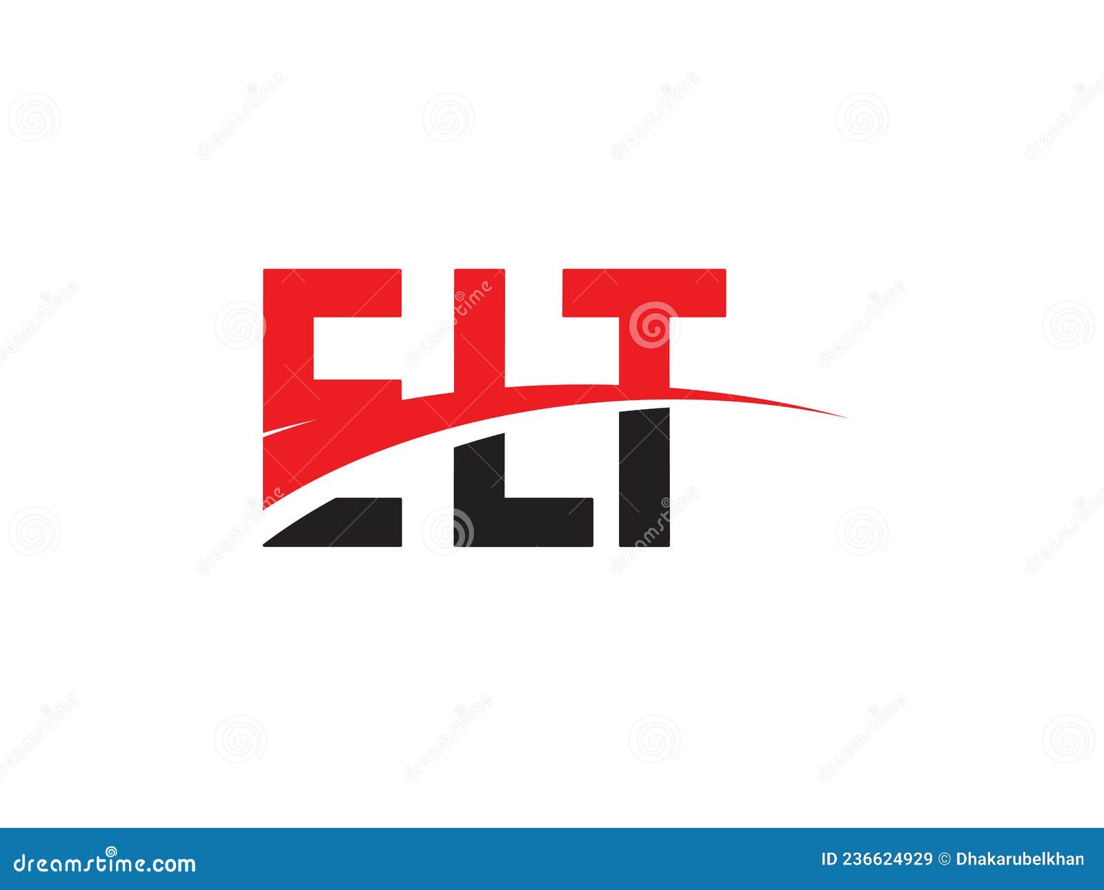 ET Letter Initial Logo Design Vector Illustration Stock Vector ...