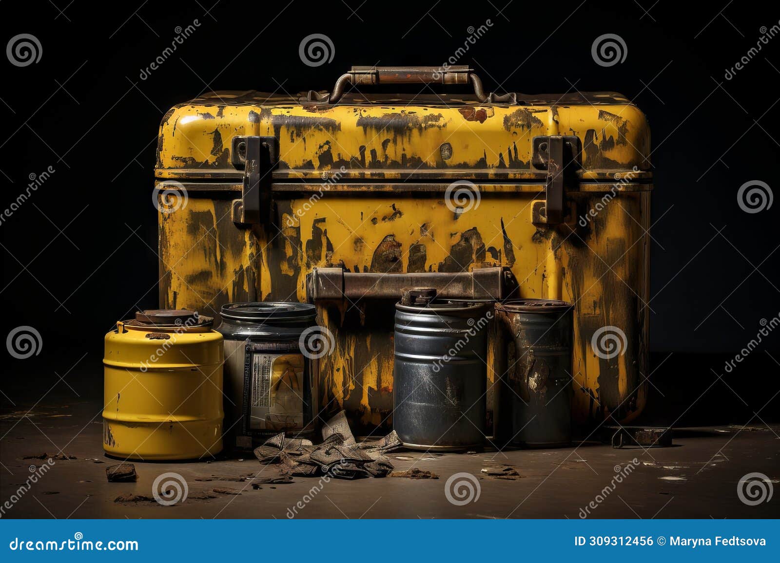 ?etal Containers of Different Sizes for Storing and Transporting ...