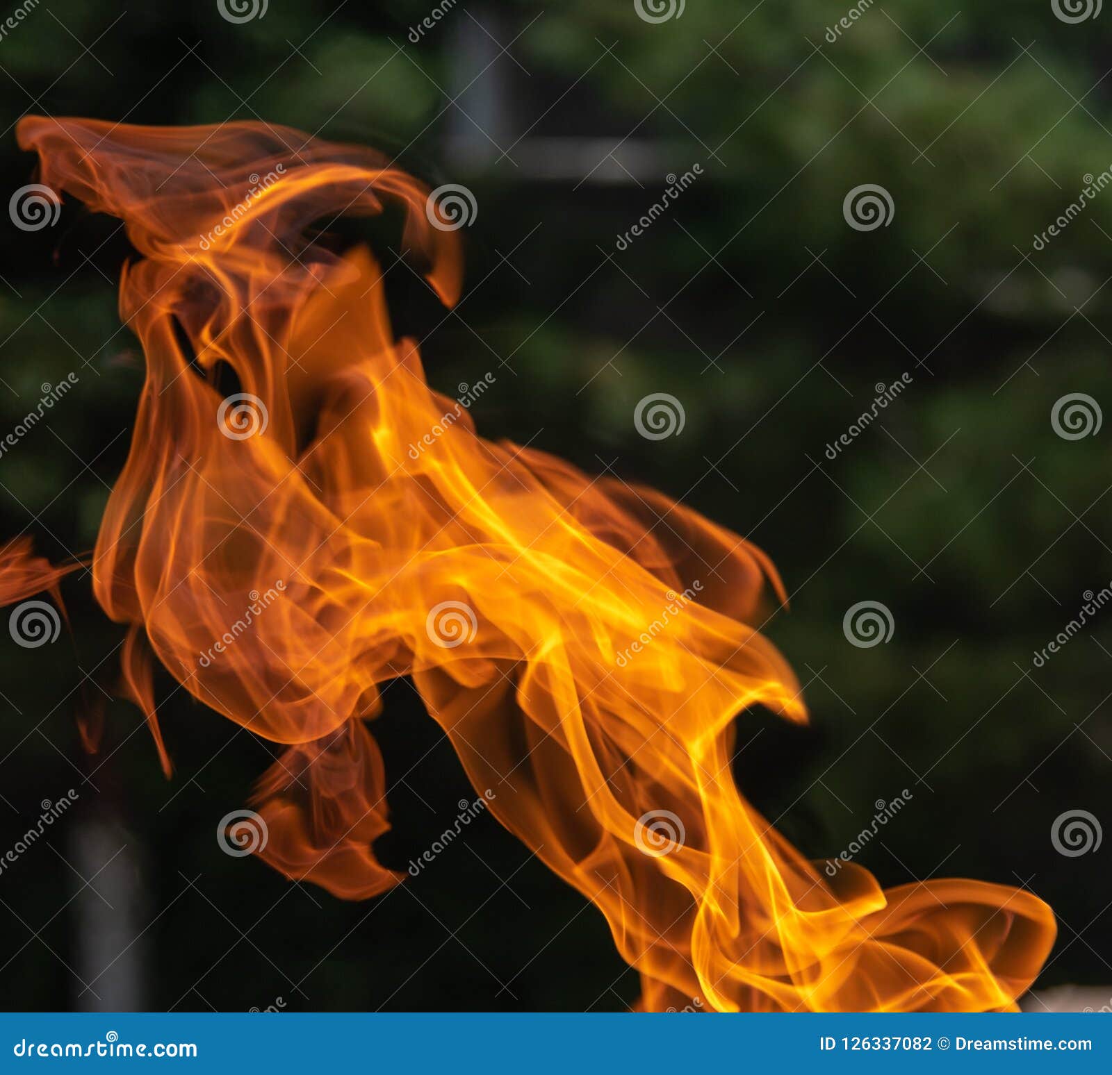 Eternal Flame Near the Monument Stock Photo - Image of victory, park ...