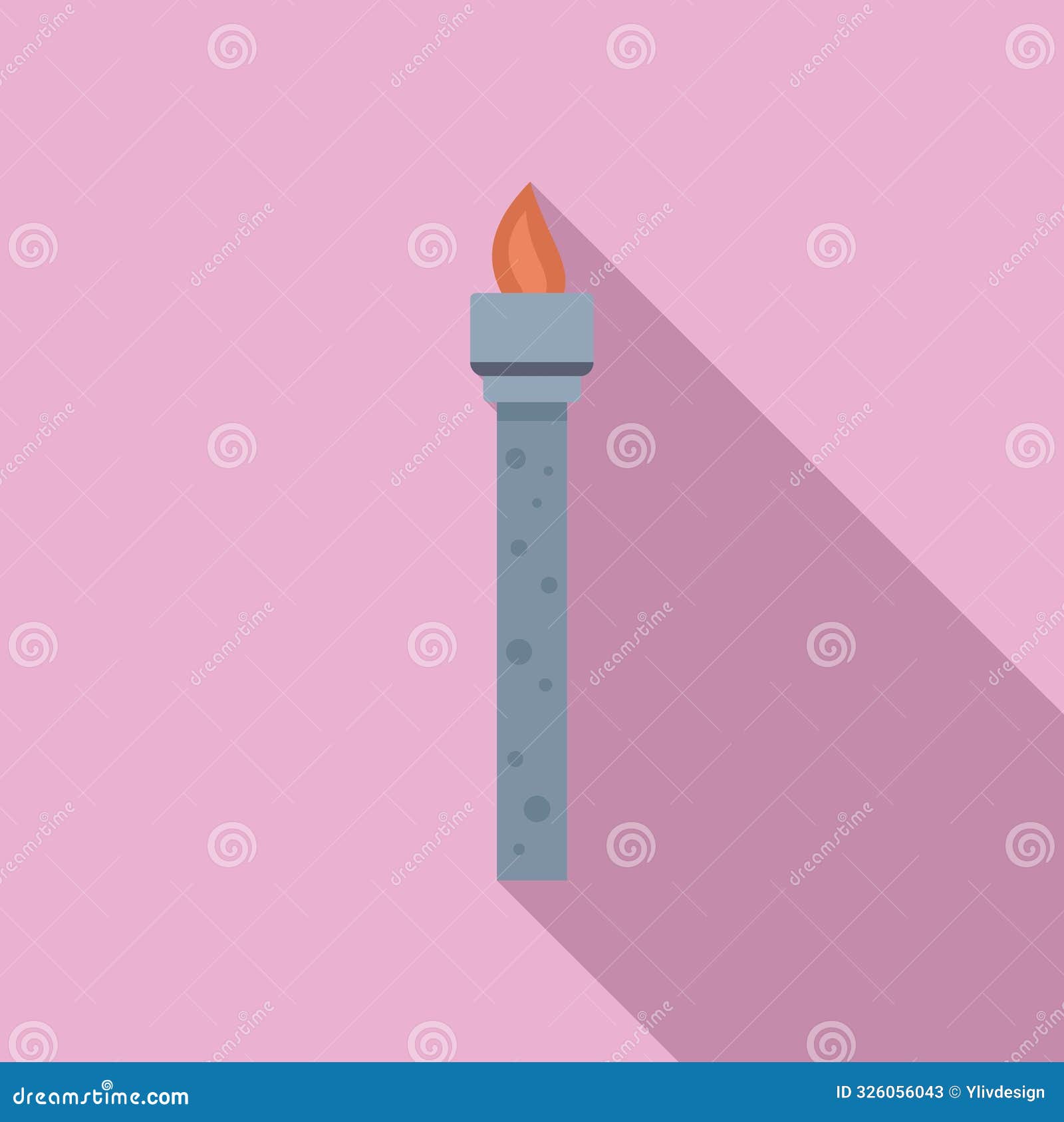 Eternal Flame Burning in Memorial Complex Honoring Heroes Stock Vector ...