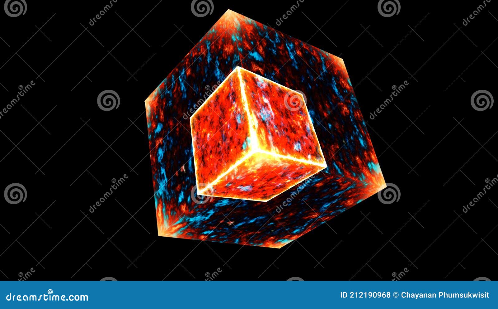 Eternal Flame Power Overwhelming Cube Mystery Energy Surface And ...