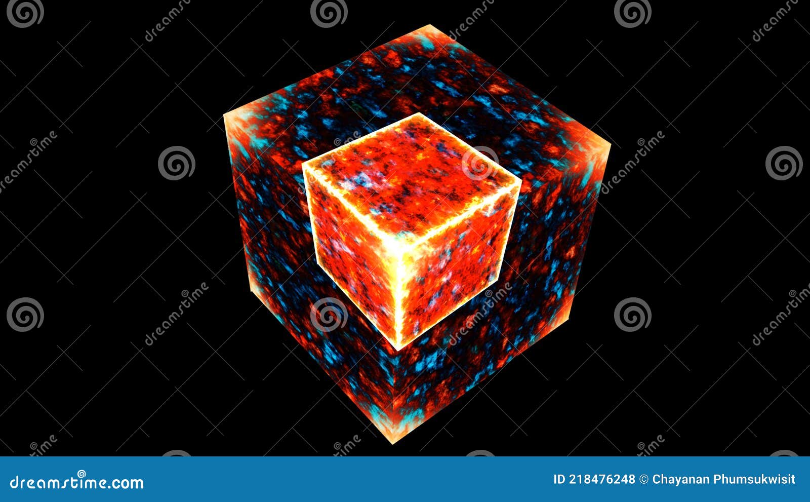 Eternal Flame Power Overwhelming Cube Mystery Energy Surface and ...