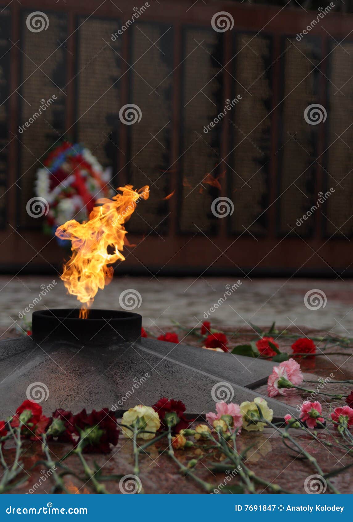 Eternal light stock image. Image of brave, patriotism - 7691847